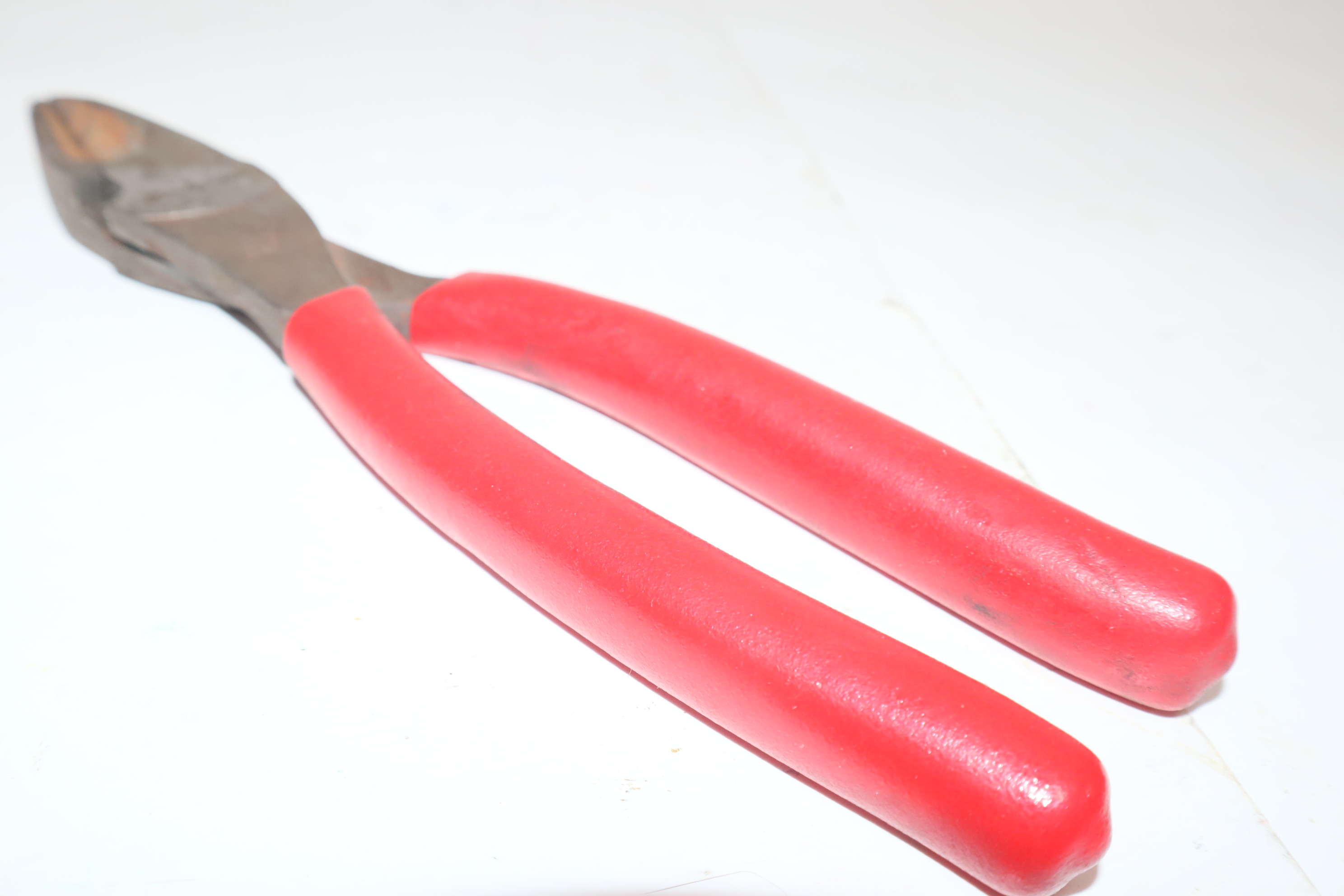 Snap-on Tools 388ACF 8" VectorEdge High-Leverage Diagonal Wire Cutter (Red)