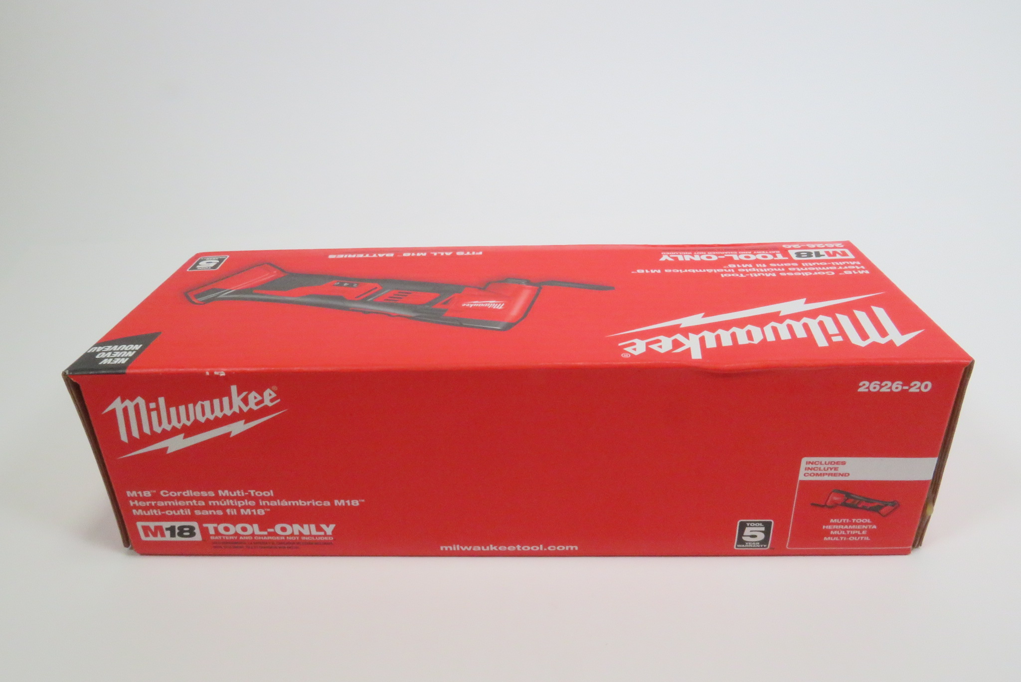 Milwaukee 2626-20 18V Cordless Oscillating Multi-Tool 2178