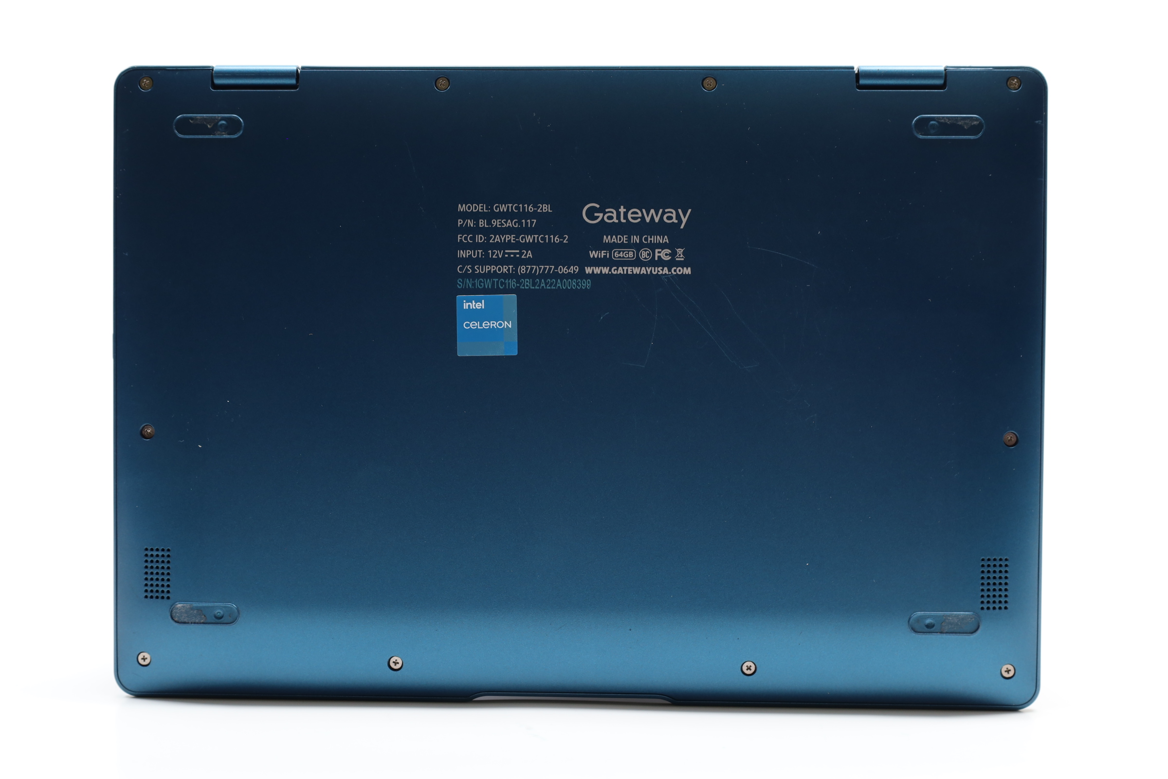 Gateway GWTC116-2BL Intel Celeron N4020 1.1GHz 4GB RAM 64GB eMMC 11.6 ...