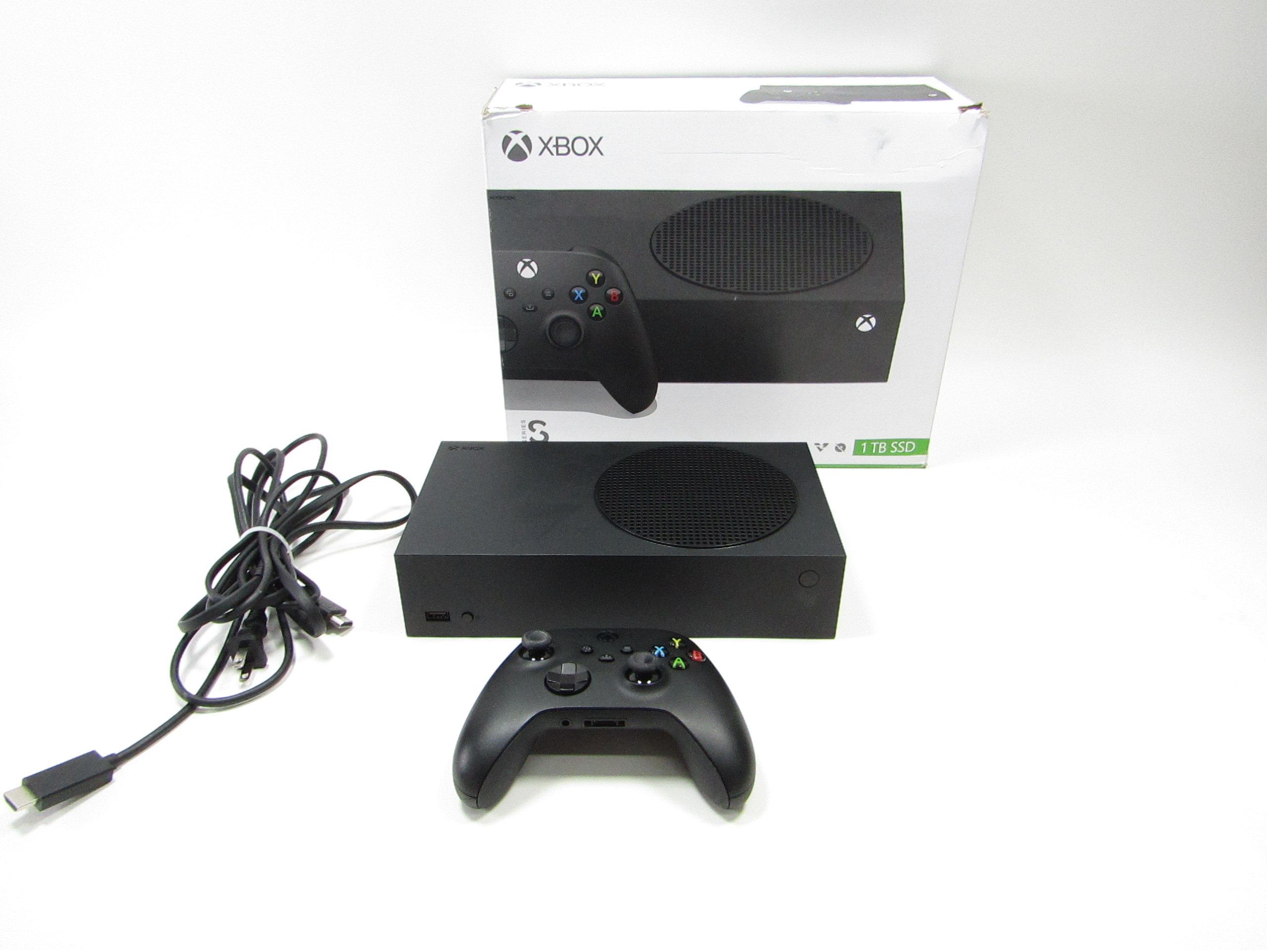 Microsoft Xbox Series S 1883 1TB Carbon Black All Digital Video Game System