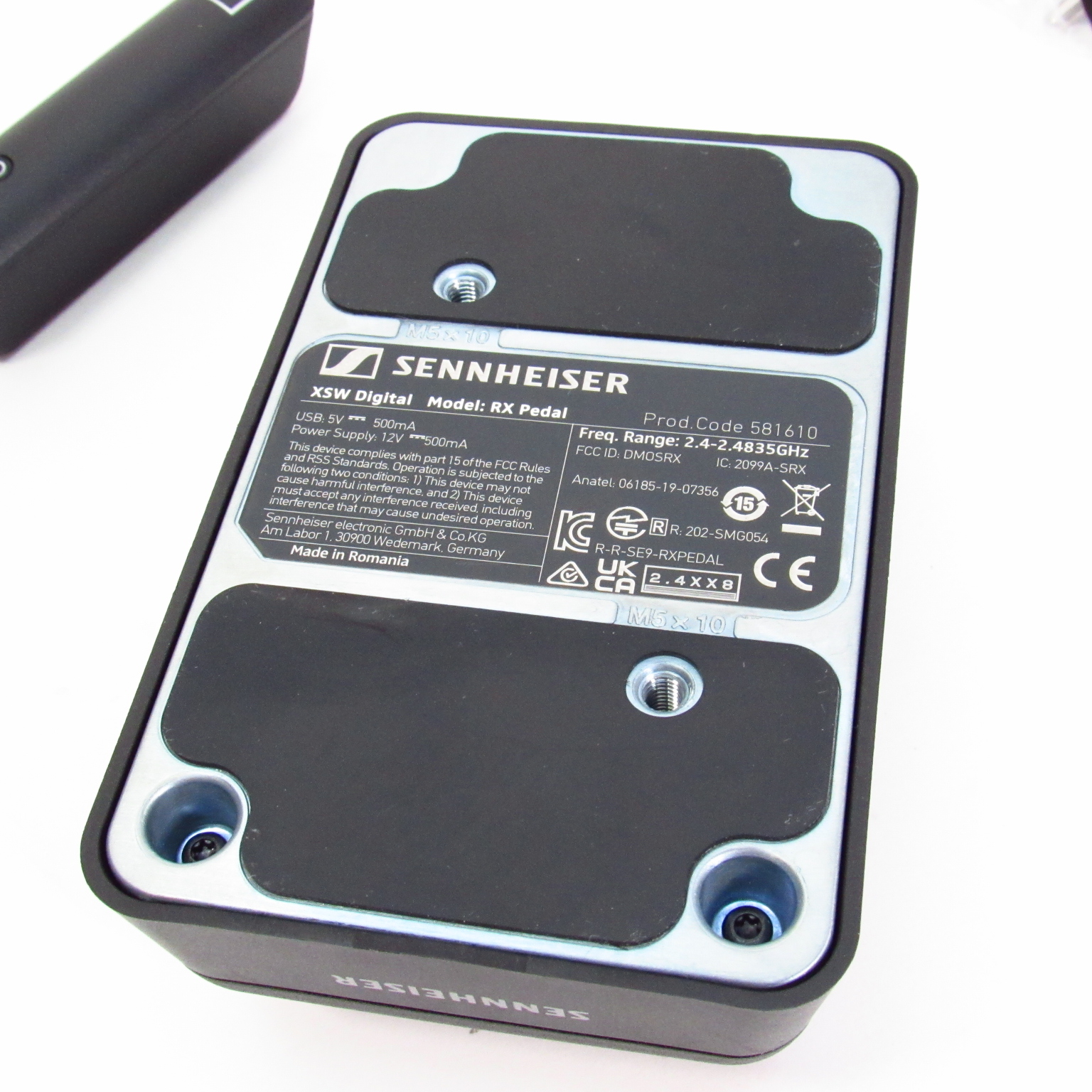 Sennheiser 5461 XS Wireless Digital RX Pedalboard Set