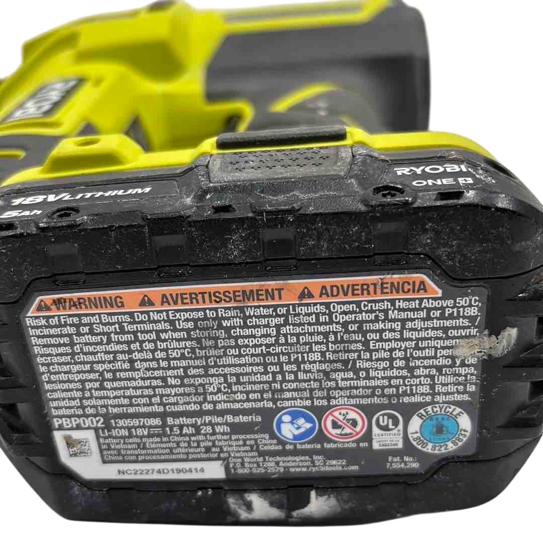 Ryobi P321 ONE+ 18V 18-Gauge Cordless AirStrike Brad Nailer 3749