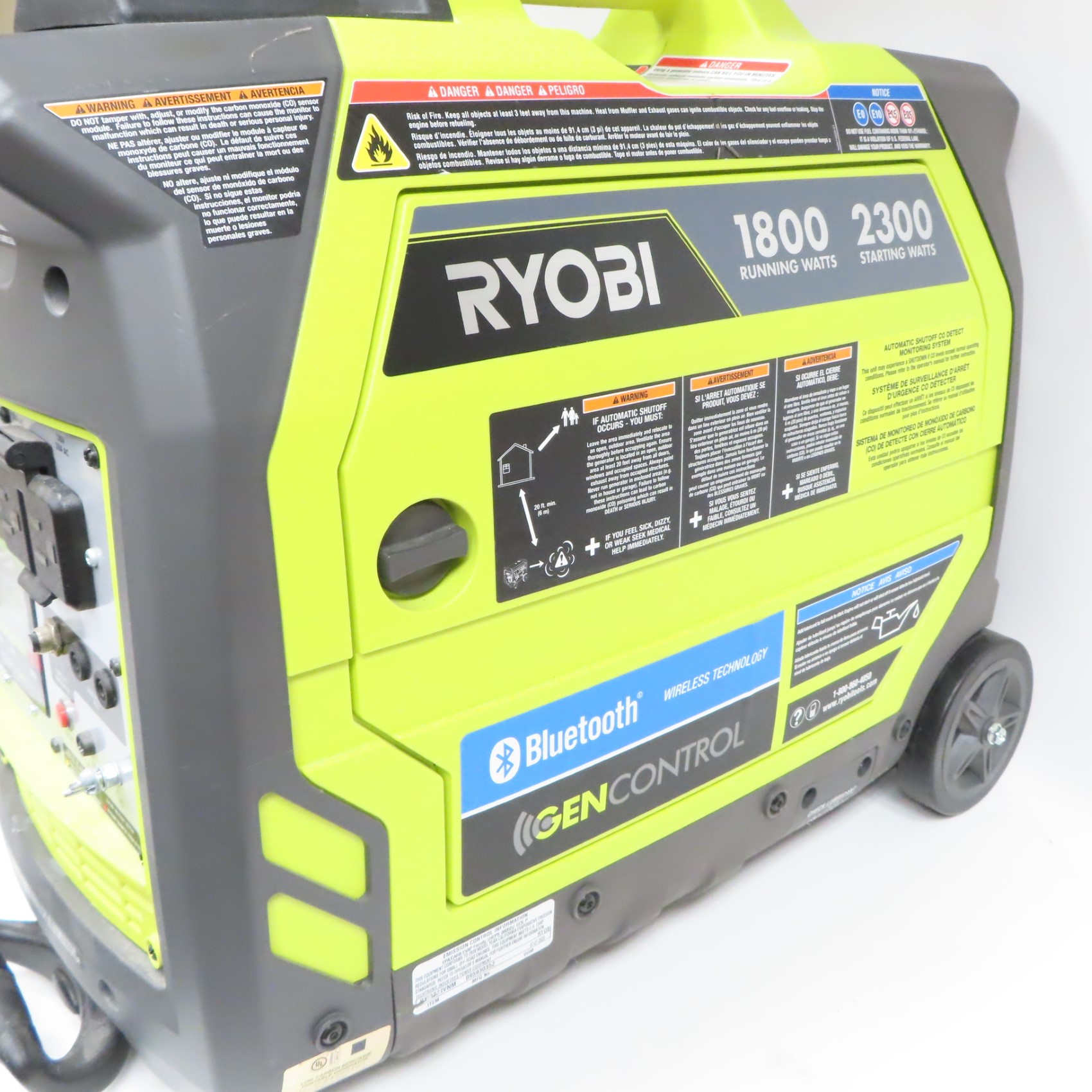 Ryobi RYi2322VNM 2300-Watt Bluetooth Inverter Generator (Local Pick-Up ...