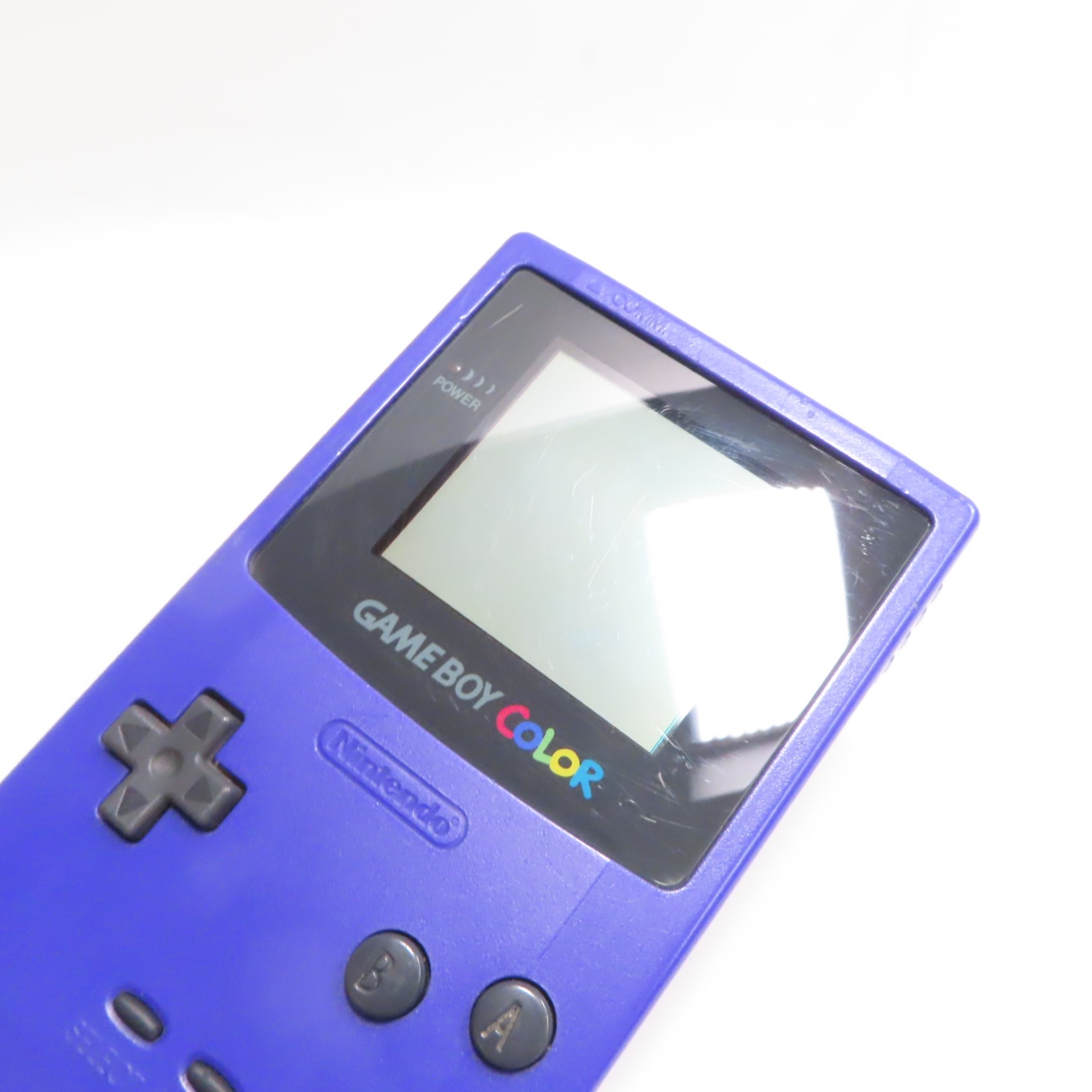 Nintendo CGB-001 Game Boy Color Portable Game Console - Grape