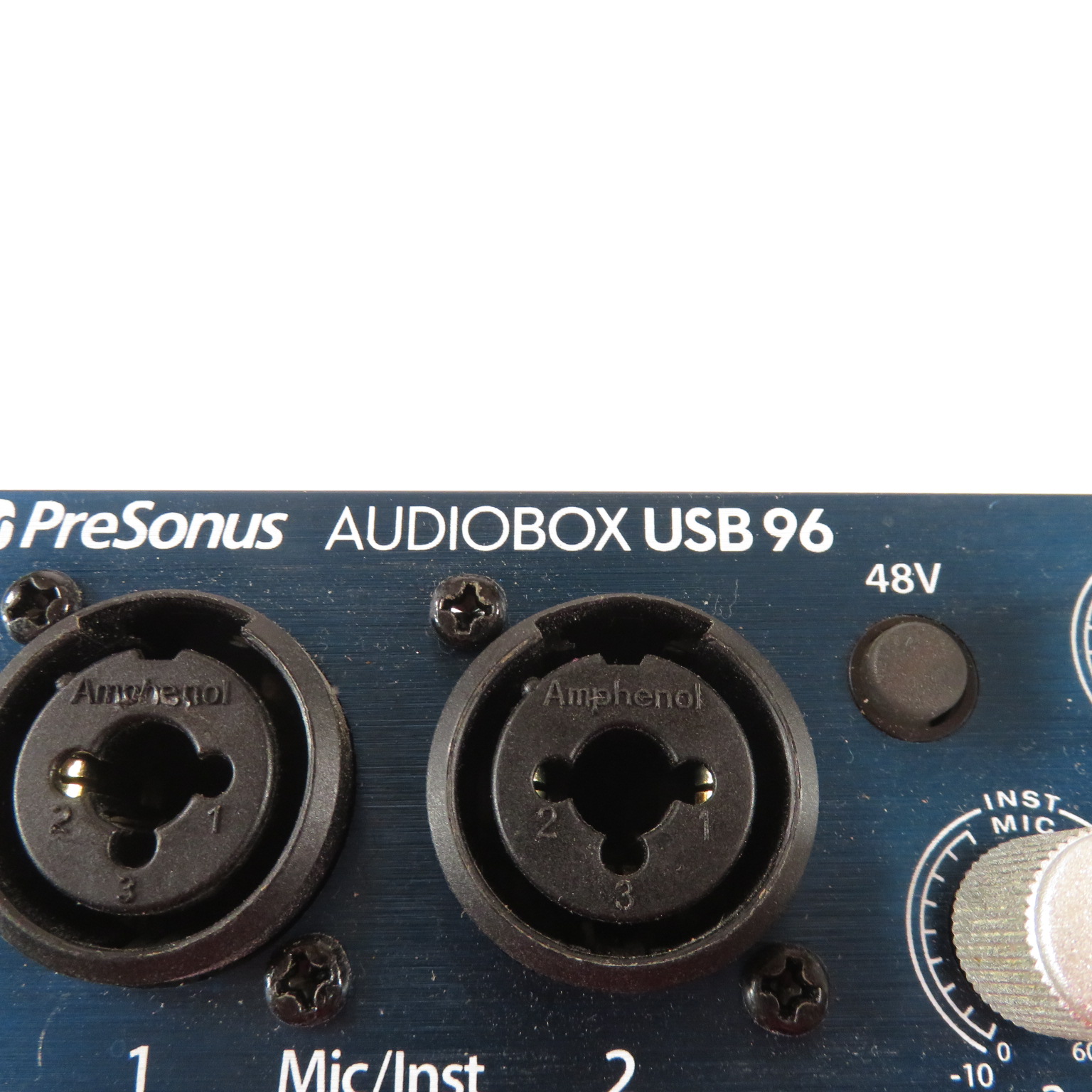 PreSonus AudioBox USB 96 24-bit/96 kHz 2x2 USB 2.0 Audio Interface