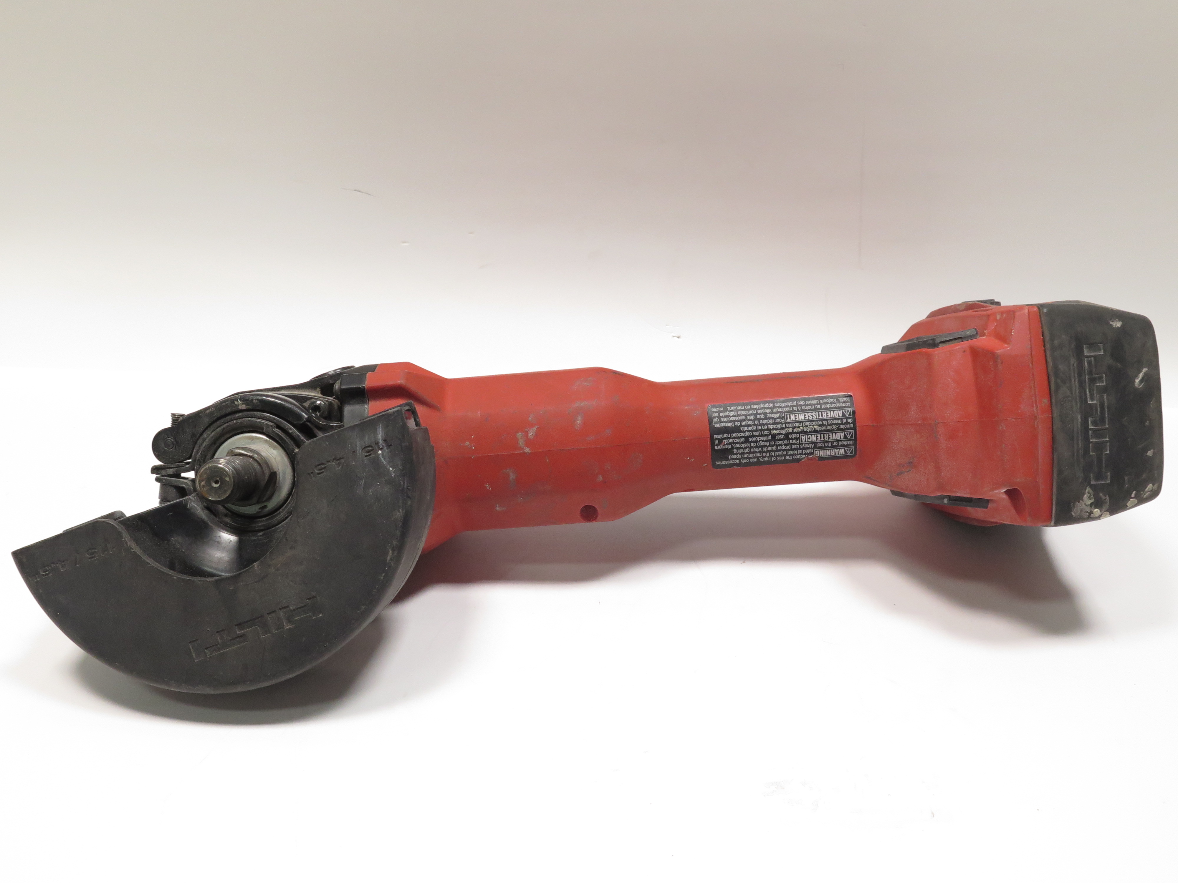 Hilti AG 4S-A22 22V Lithium-Ion Cordless 4-1/2" Brushless Angle Grinder ...