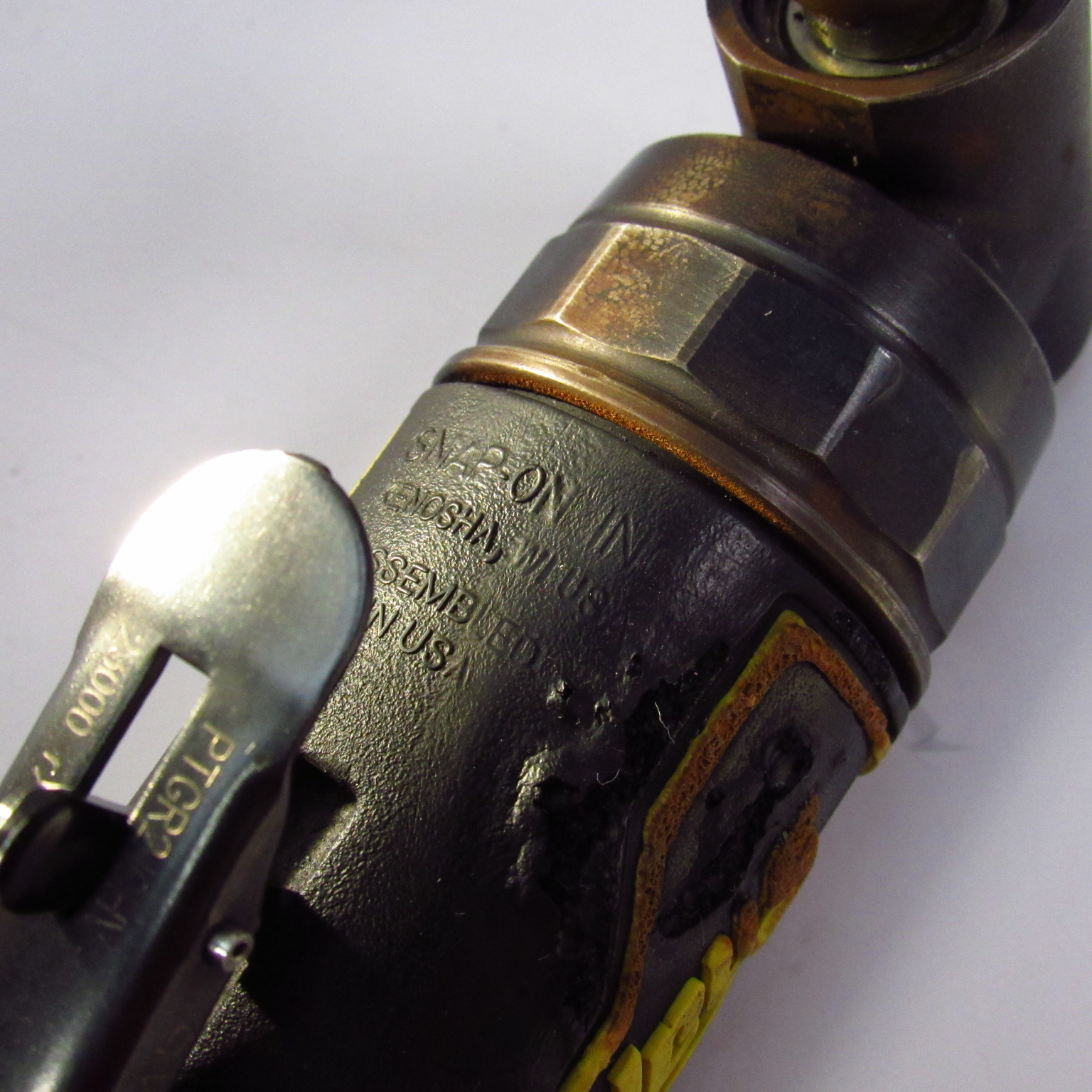 Snap-on Tools PTGR210HV 1/2 HP Right Angle Die Grinder - Hi-Viz