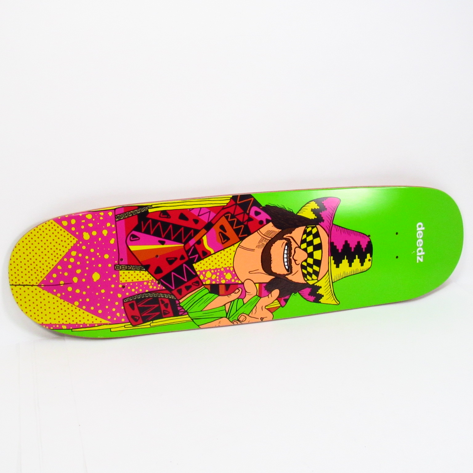Enjoi Resin-7 Deedz Macho Man Randy Savage Skateboard Deck - Pick-Up Only