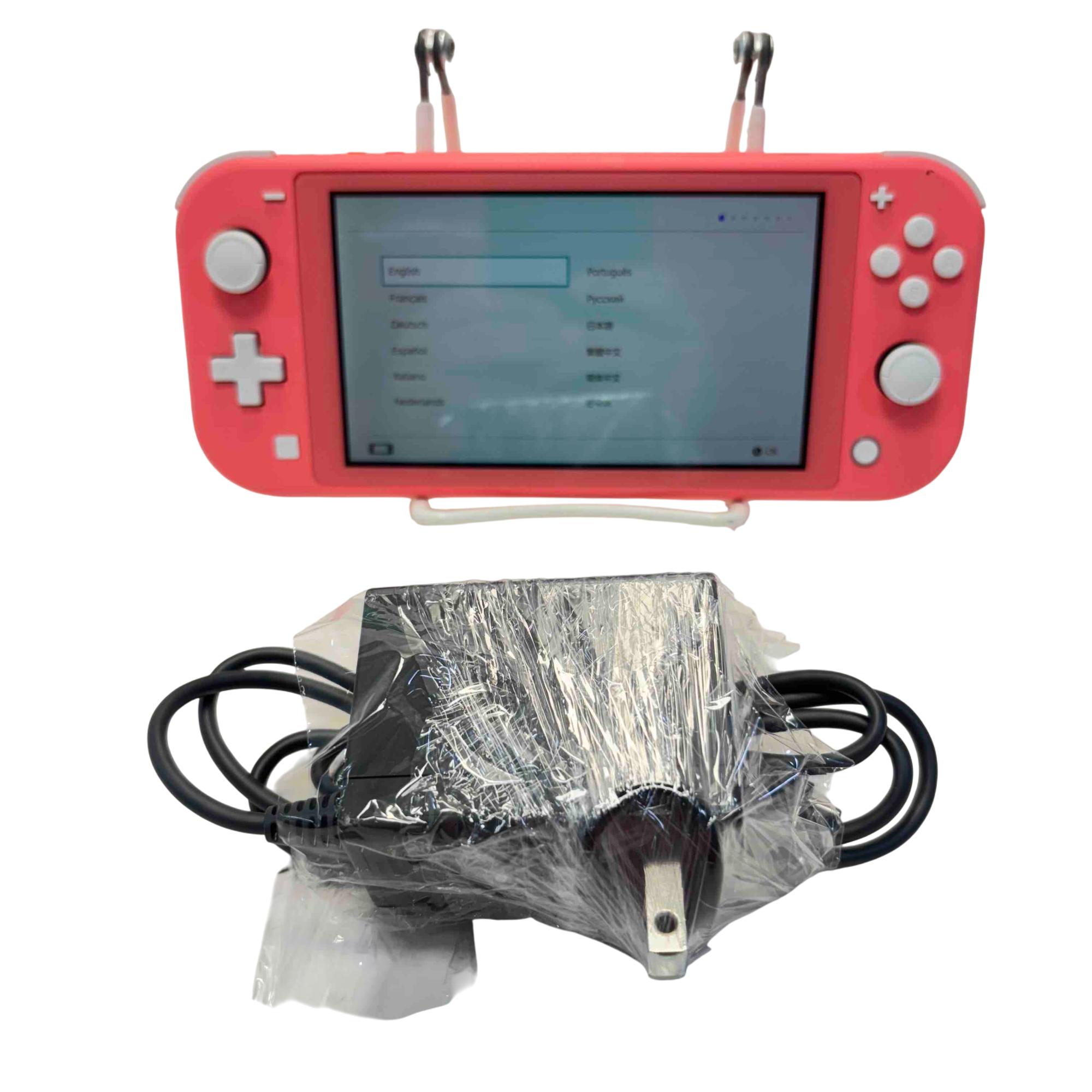 Nintendo Switch Lite HDH-001 Coral Pink Handheld Game Console 5654