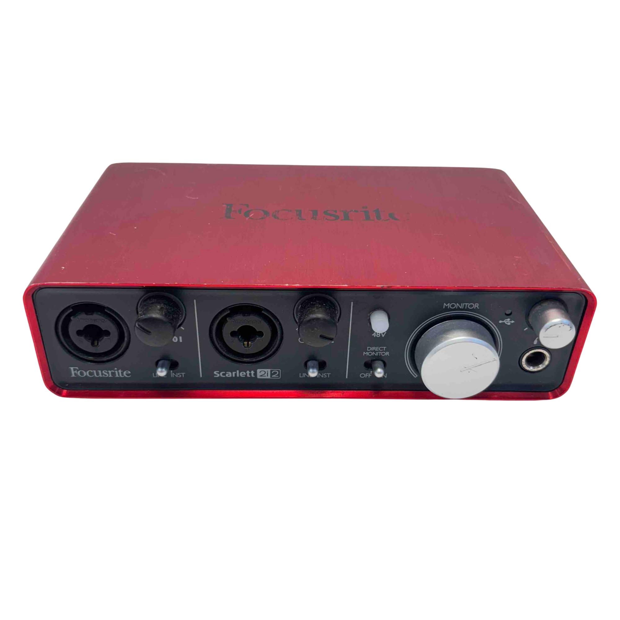 Focusrite Scarlett 2i2 USB Audio Interface 2nd Generation SP63299021157)