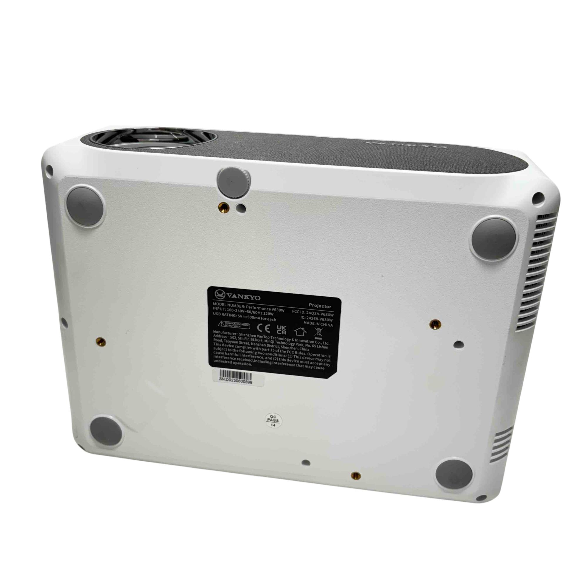 Vankyo Performance V630W Full HD Projector White/Black