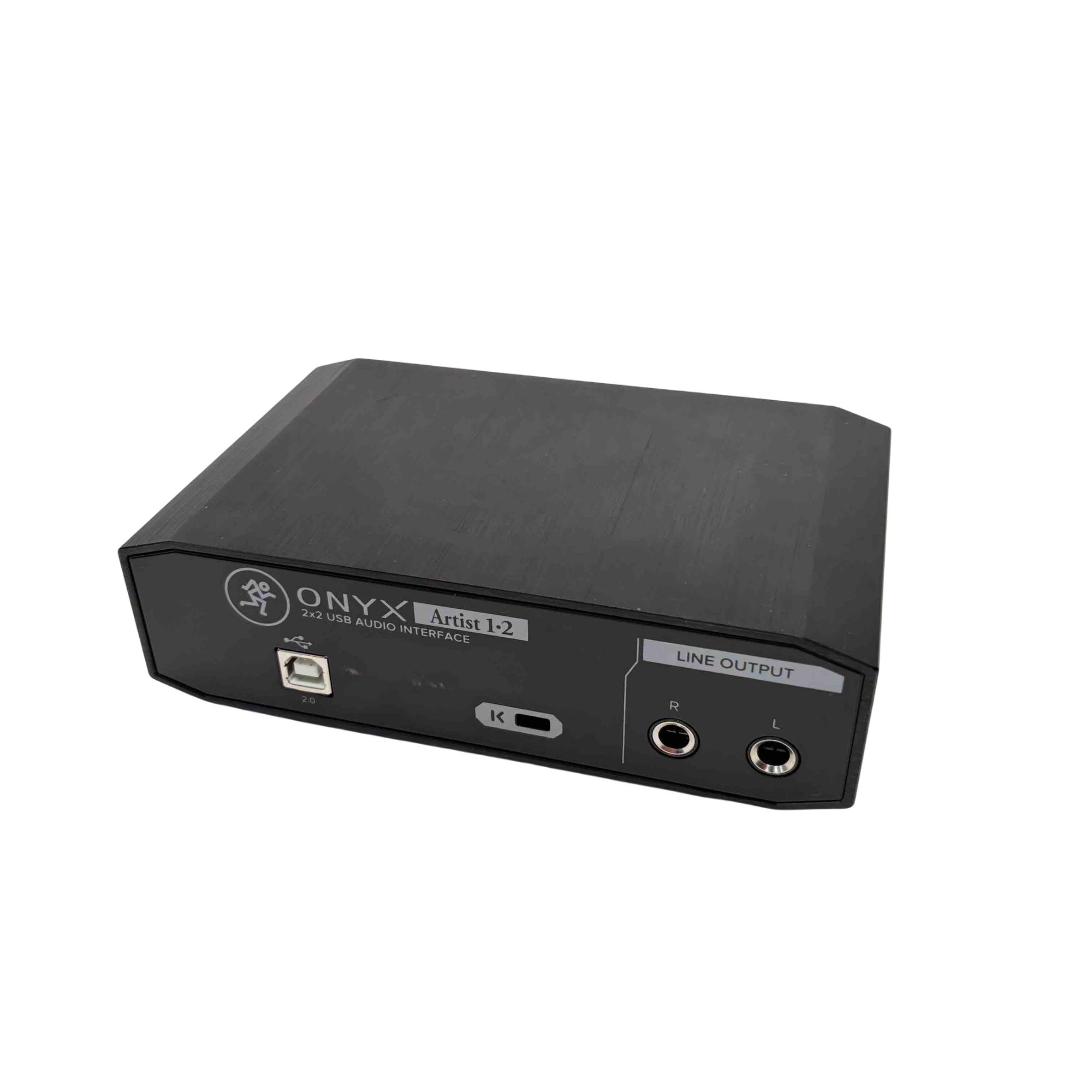 Mackie Onyx Artist 1-2 USB Audio Interface + Onyx Mic Preamp/Condenser Mic