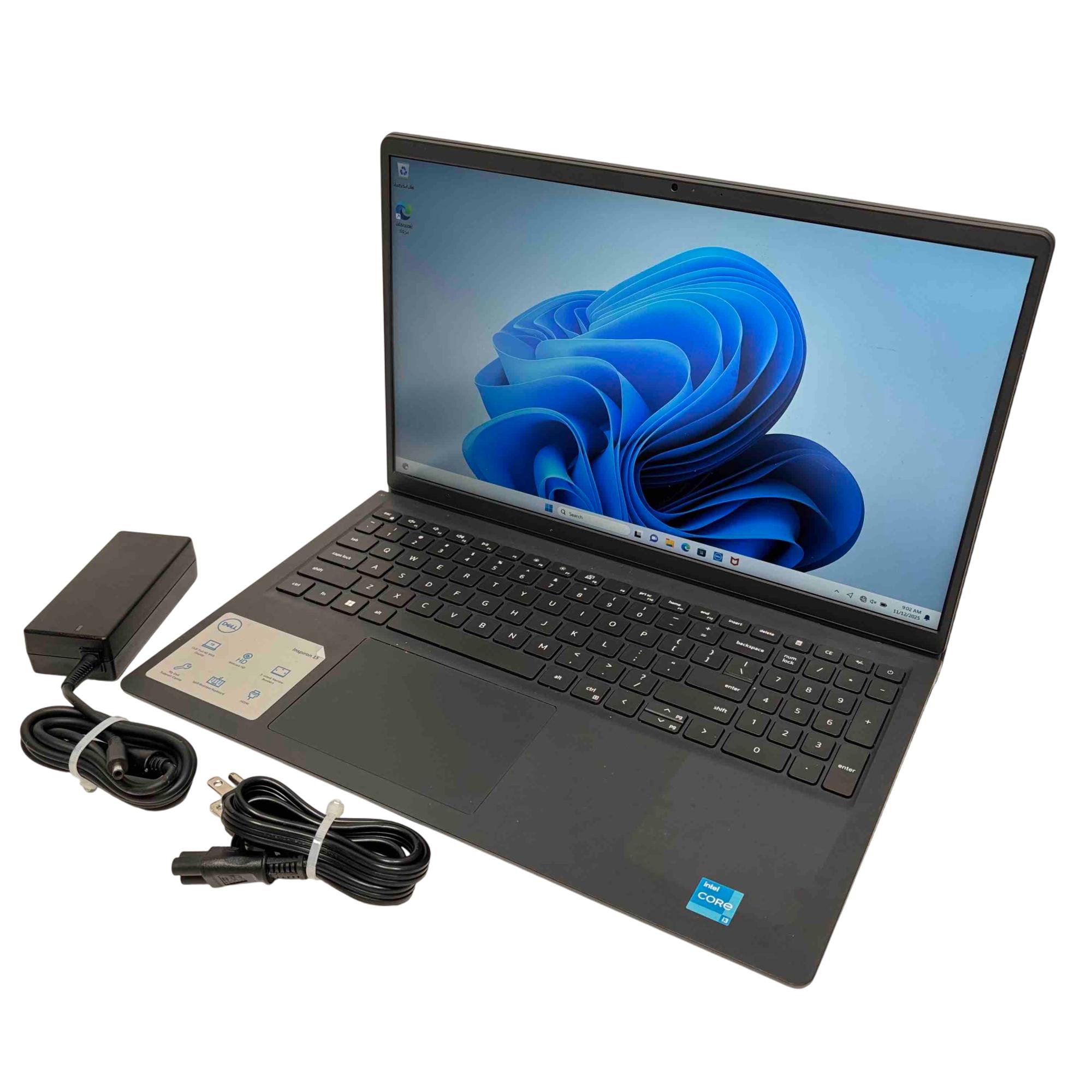 Dell Inspiron 15 3520 Windows 11 Core i3-1215U 1.2GHz 8GB RAM 512GB SSD ...