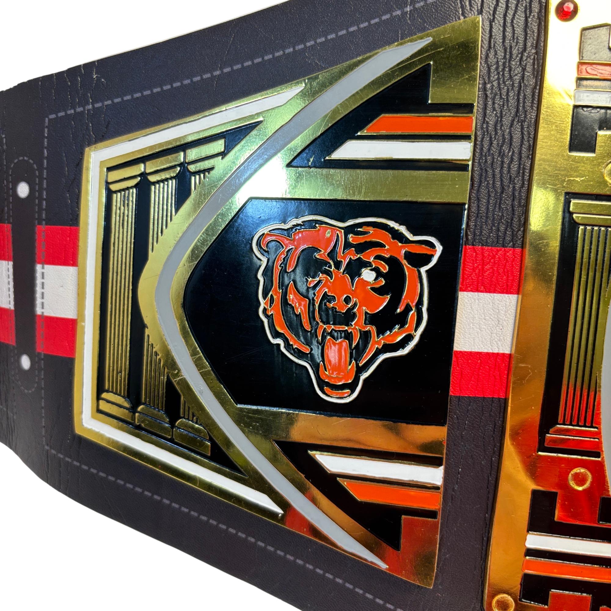 WWE Chicago Bears Legacy Championship Title Belt NFL Collectors Edition