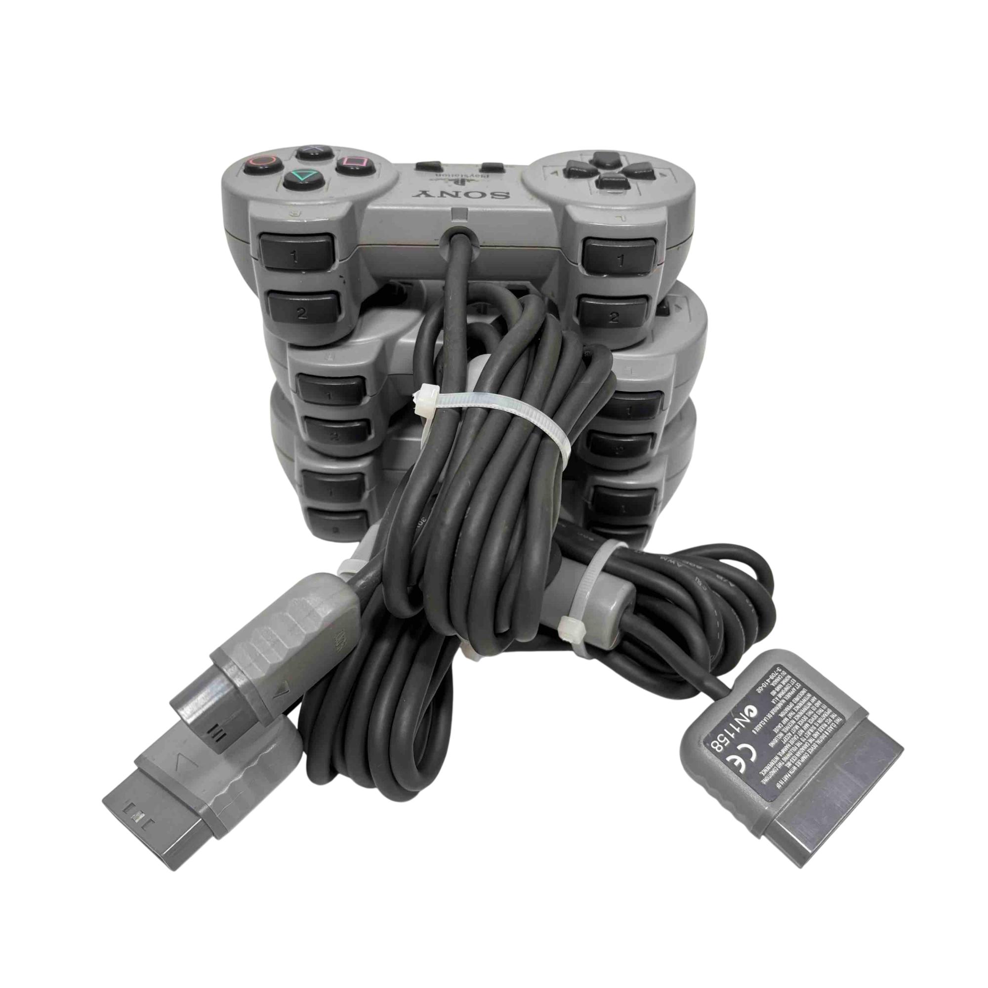 Sony PlayStation 1 SCPH-7501 Gray Body Home Video Game Console - 0976