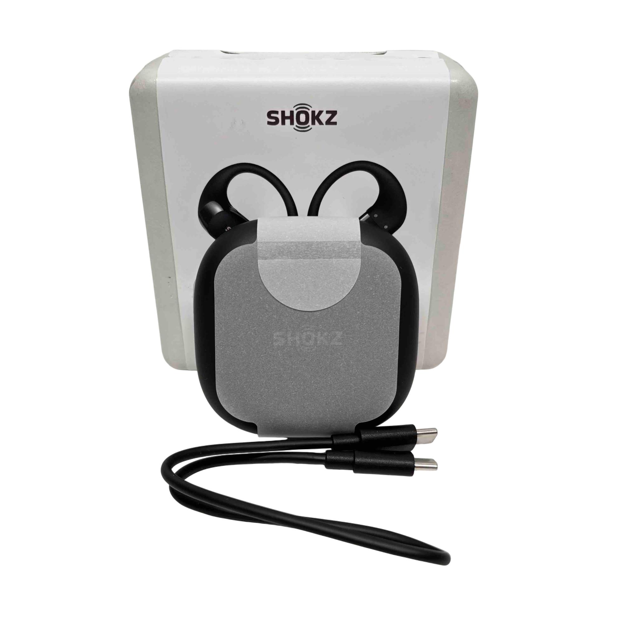 SHOKZ OpenFit 2 T920 Open-Ear True Wireless Bluetooth Earbuds - Black