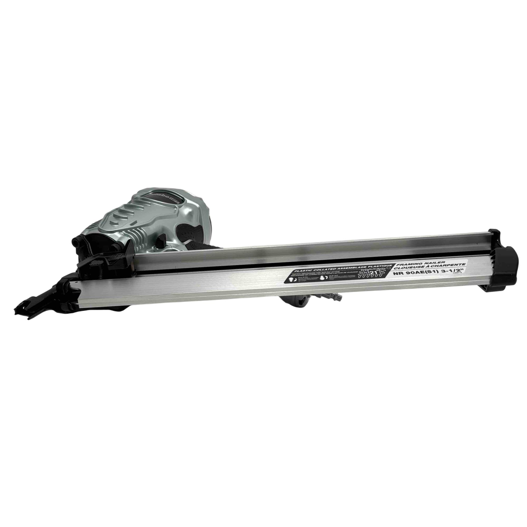 Metabo HPT NR90AE(S1) 3.5-Inch 70-120 PSI 21-Degree Pneumatic Framing ...