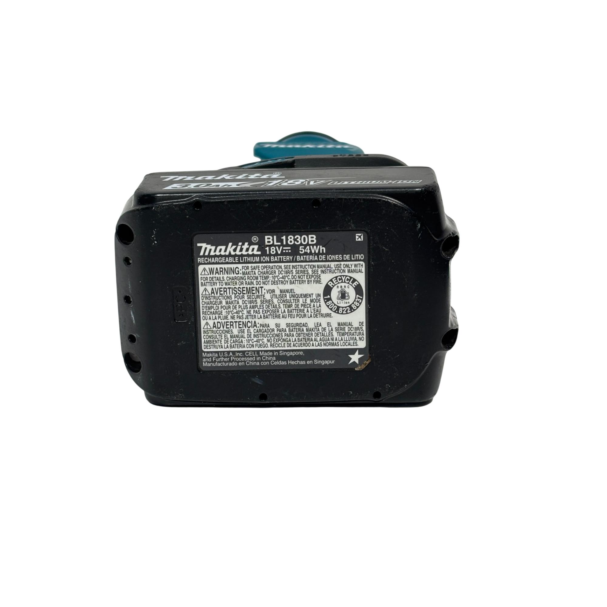 Makita DML815 18V LXT Lithium-Ion Cordless LED Flashlight with BL1830B ...