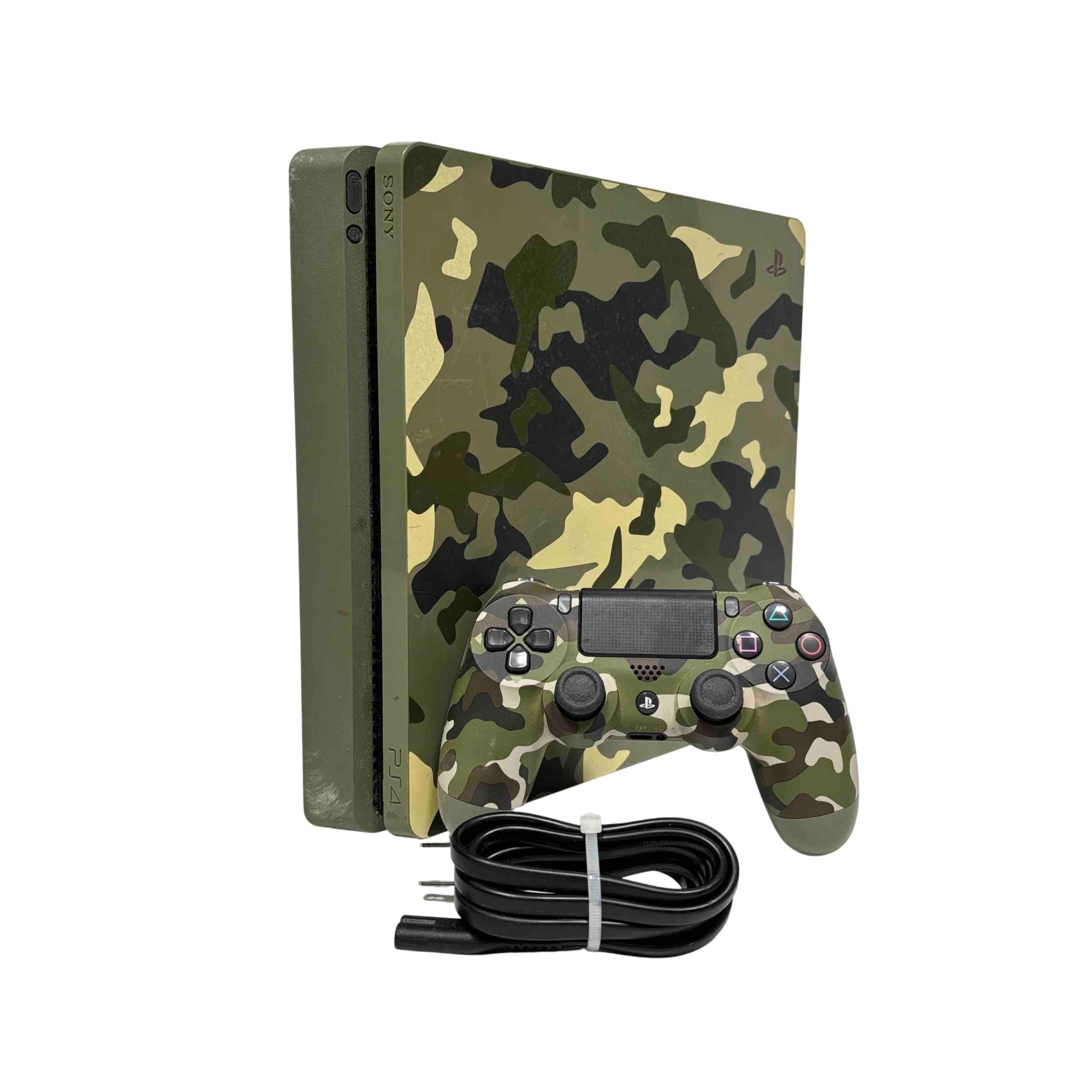 Sony PlayStation 4 Slim CUH-2115B 1TB HDD Camo Home Video Game Console ...