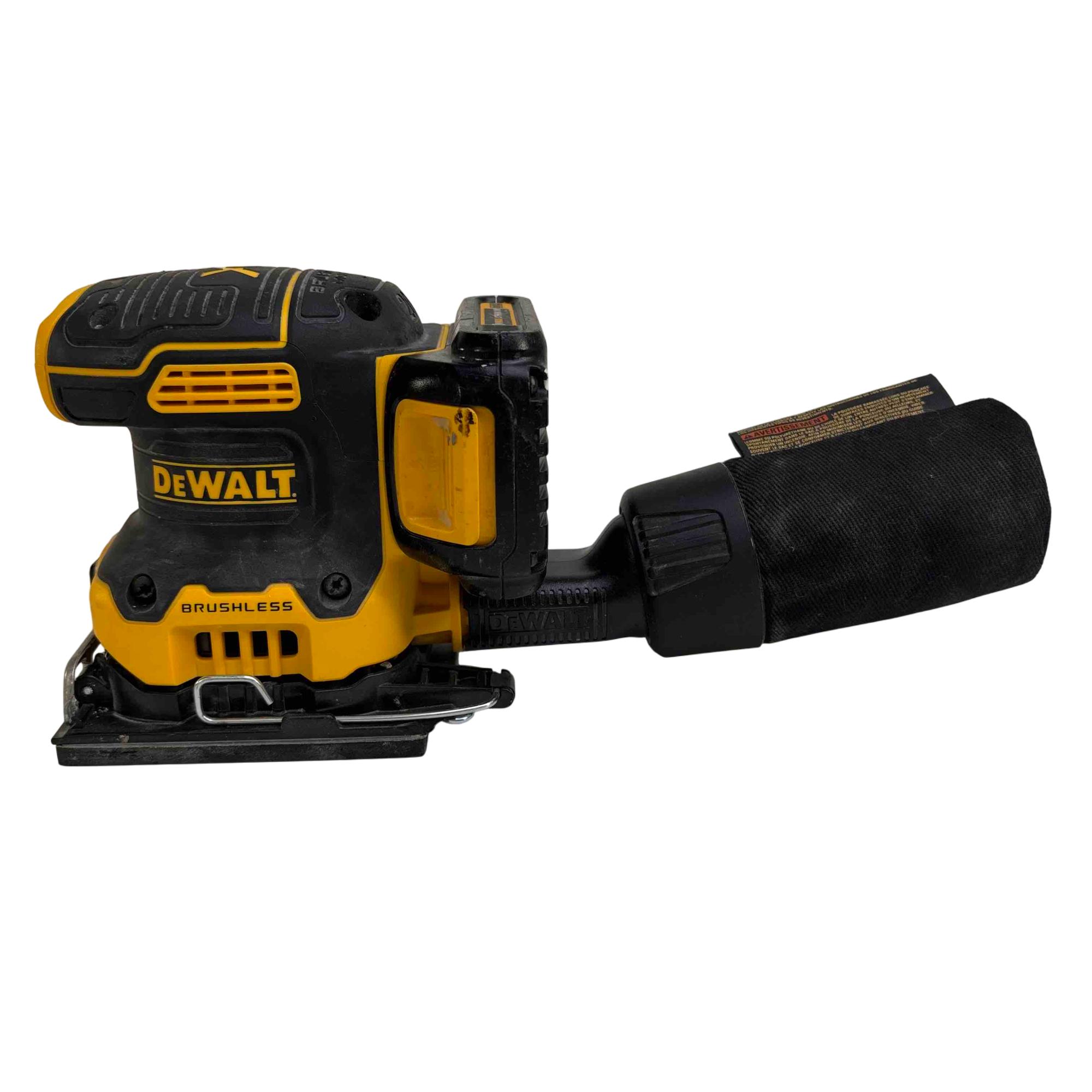 DEWALT DCW200 20-Volt MAX XR Cordless Brushless 1/4 Sheet Variable ...