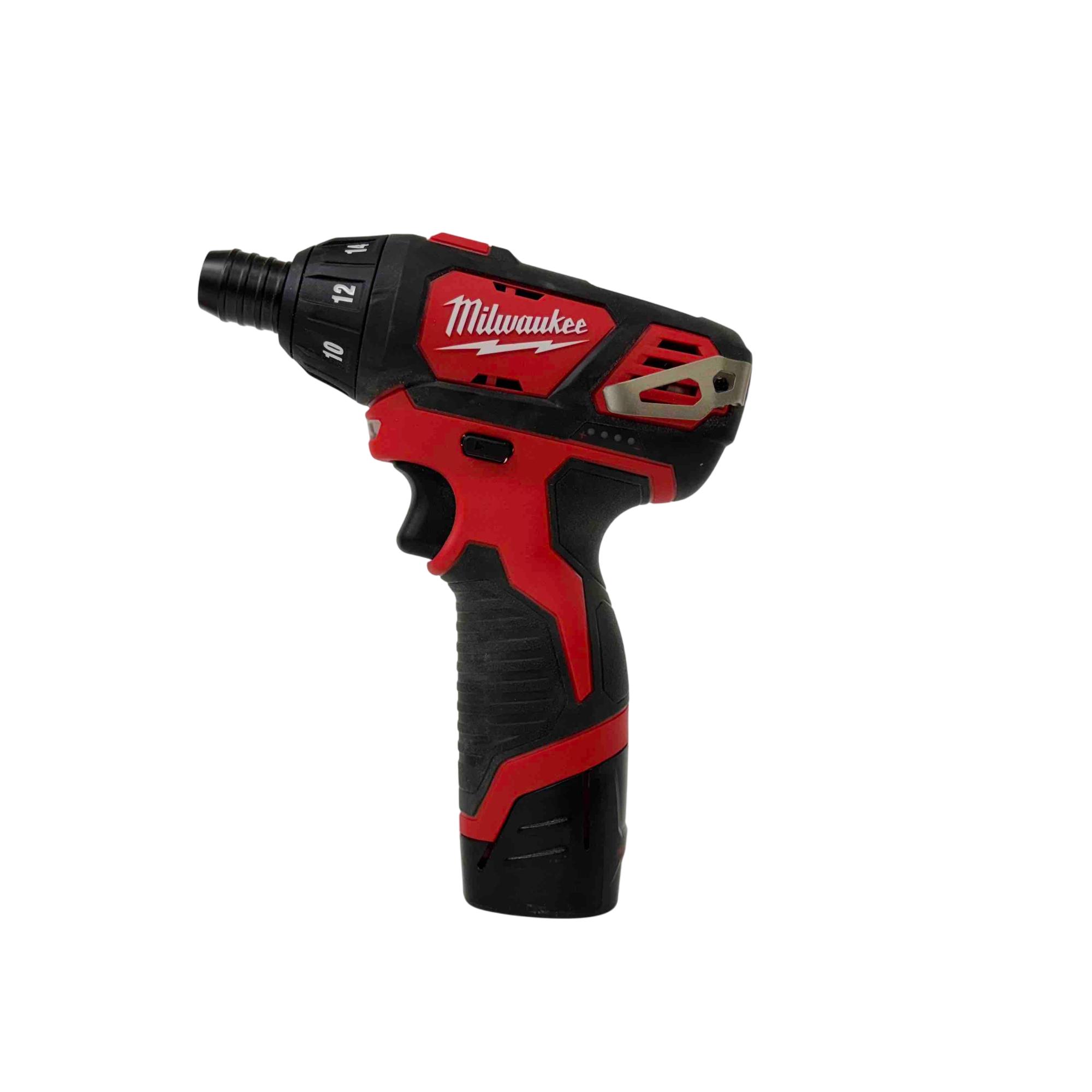 Milwaukee 2401-20 M12 12-Volt Lithium-Ion Cordless 1/4 in. Hex Screwdriver