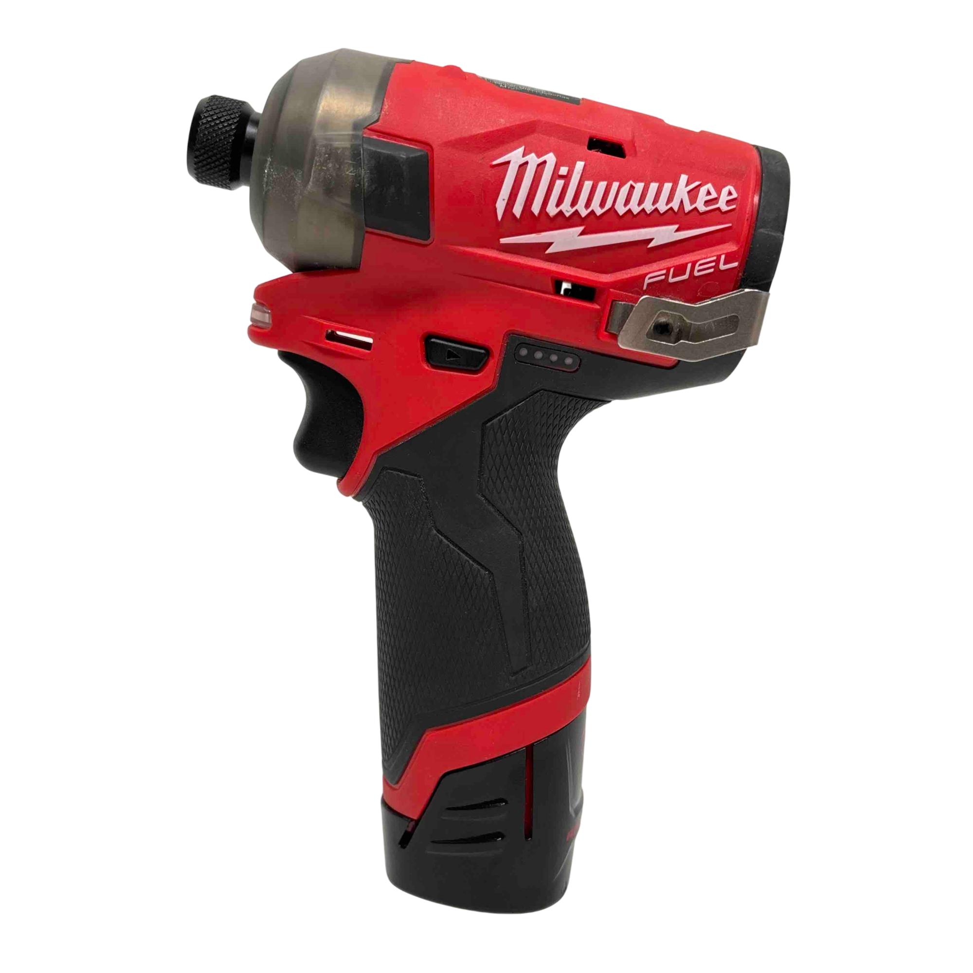 Milwaukee 2551-20 M12 FUEL SURGE 12V Brushless Cordless 1/4" Hex Impact ...