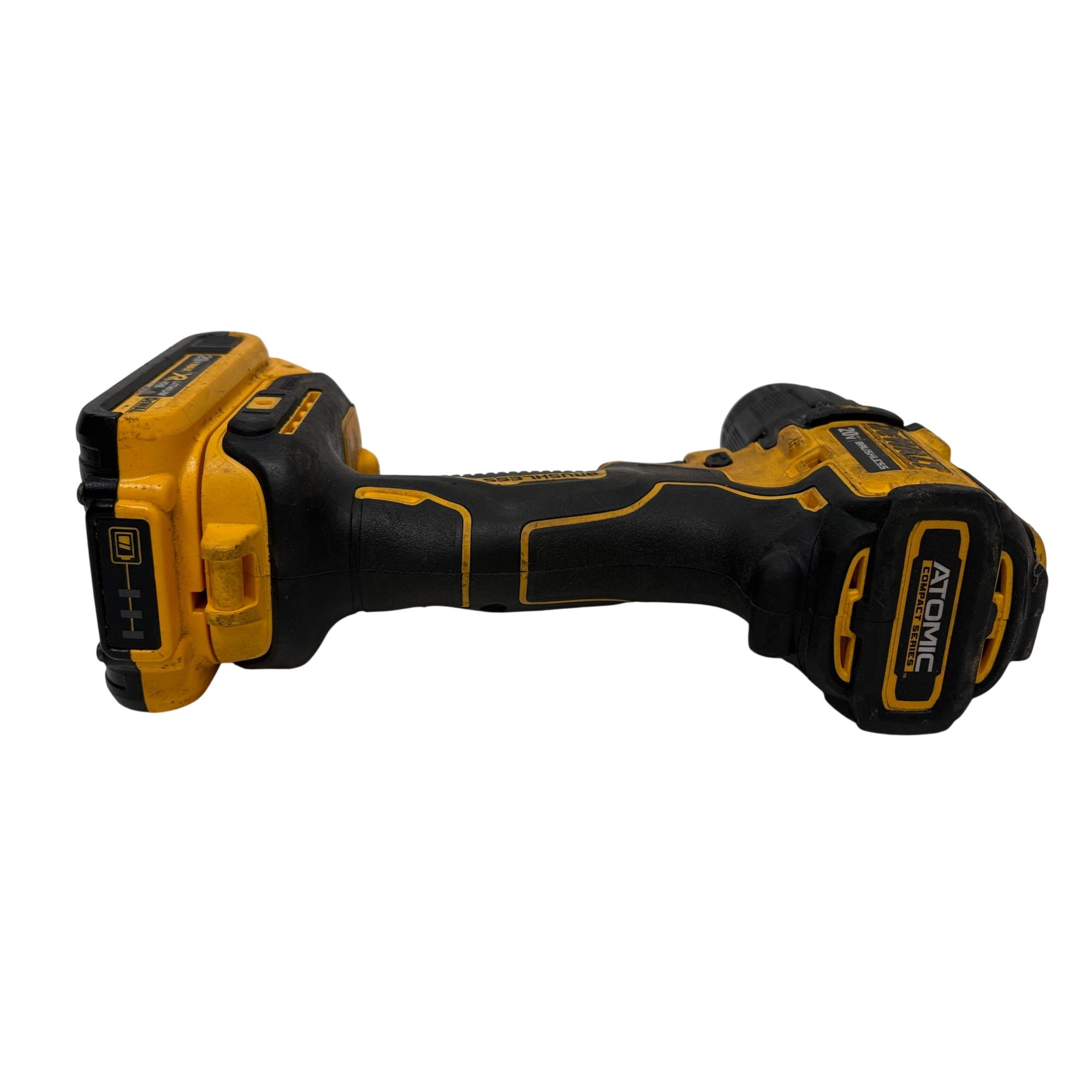 DeWalt DCD709 ATOMIC 20V MAX Brushless Compact 1/2" Cordless Hammer Drill