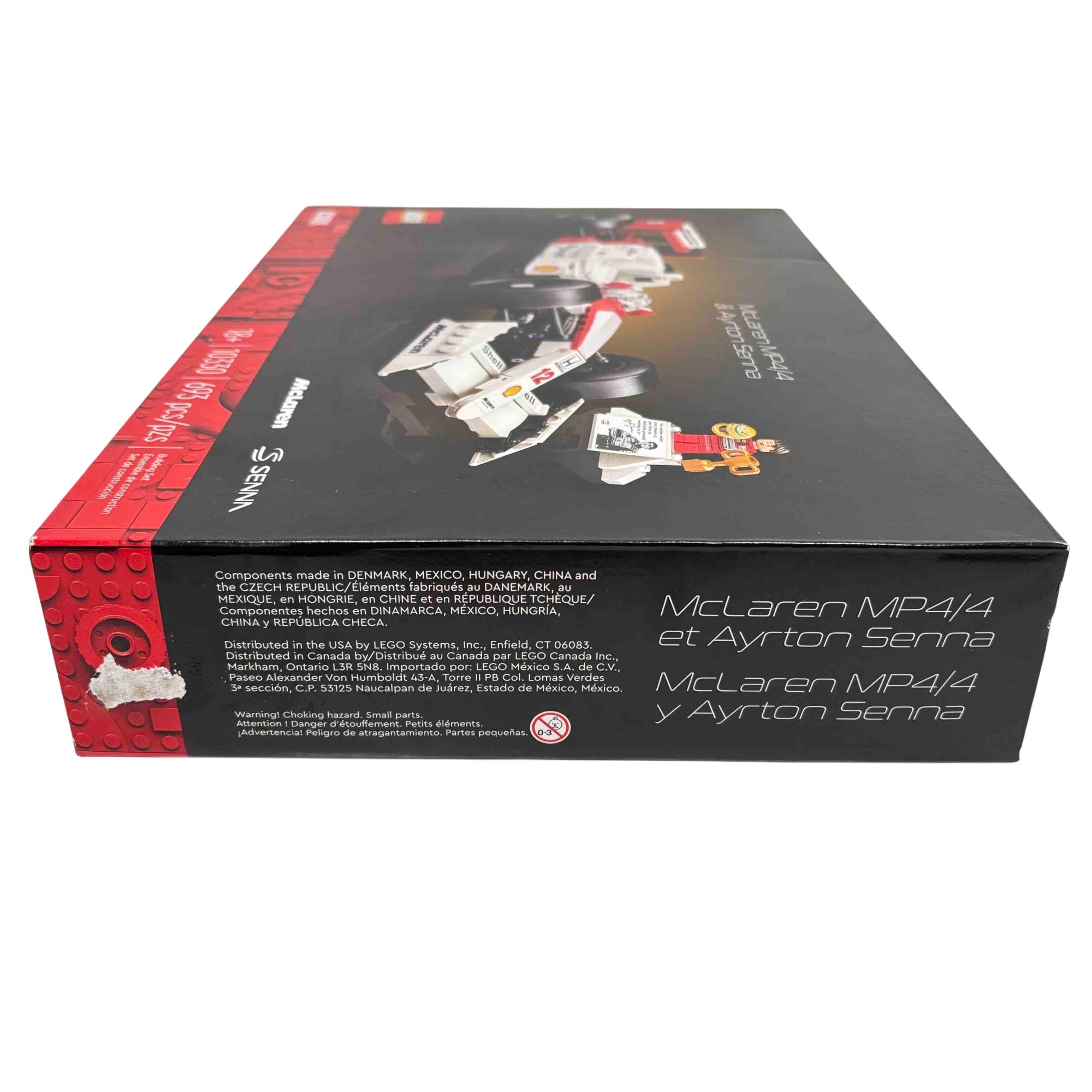 LEGO Icons 10330 McLaren MP4/4 & Ayrton Senna Building Set - 74745