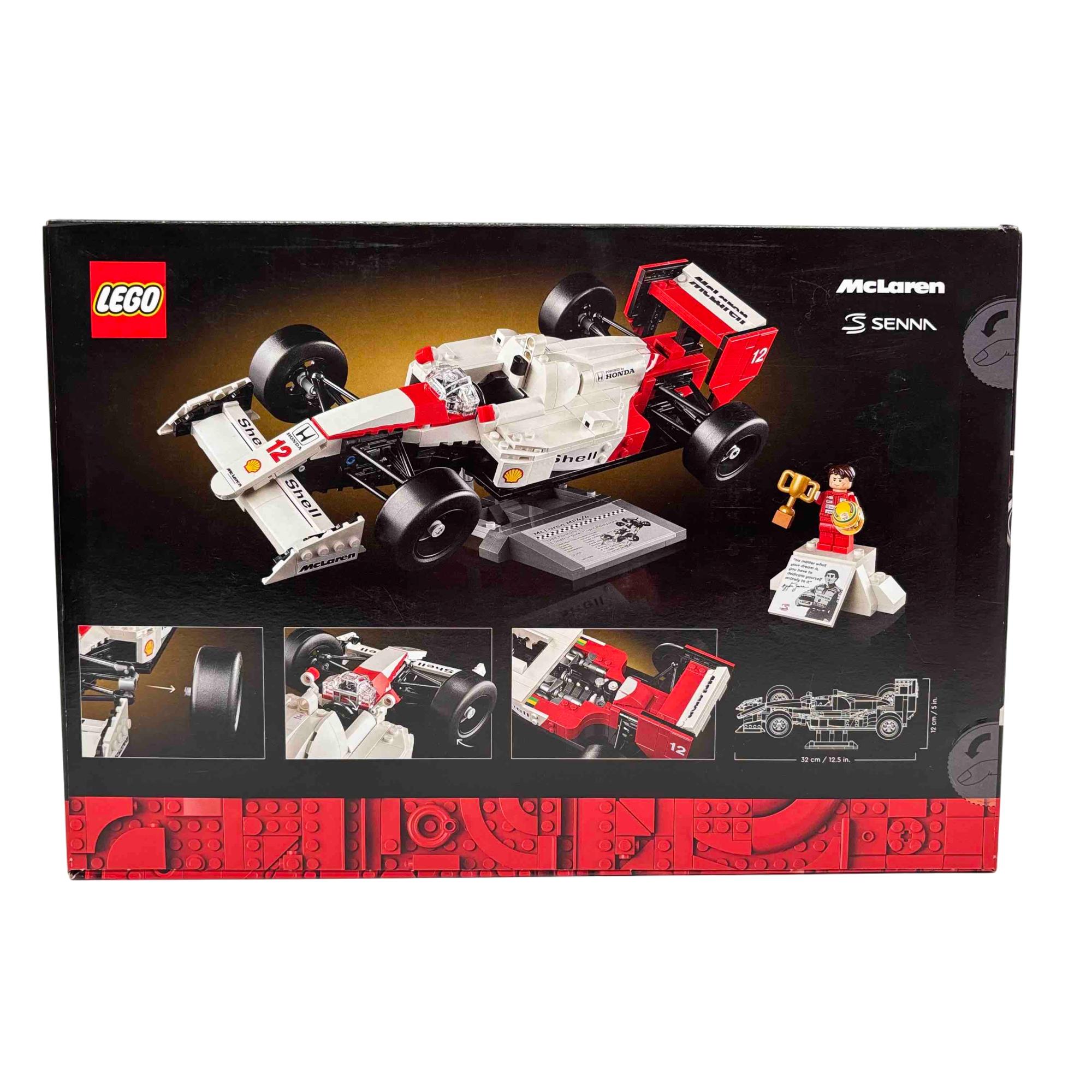 LEGO Icons 10330 McLaren MP4/4 & Ayrton Senna Building Set - 74745