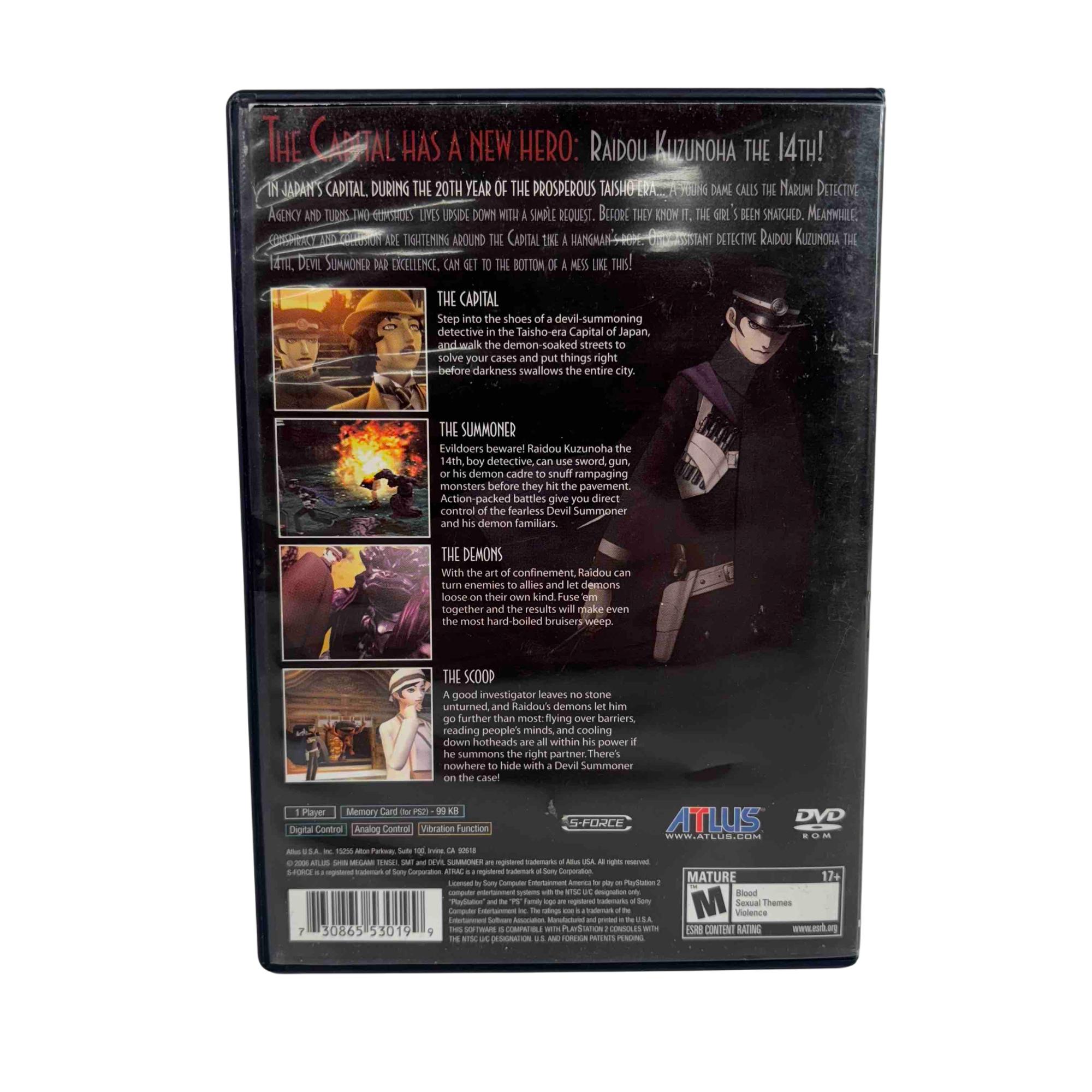 Sony Shin Megami Tensei Devil Summoner for PlayStation 2