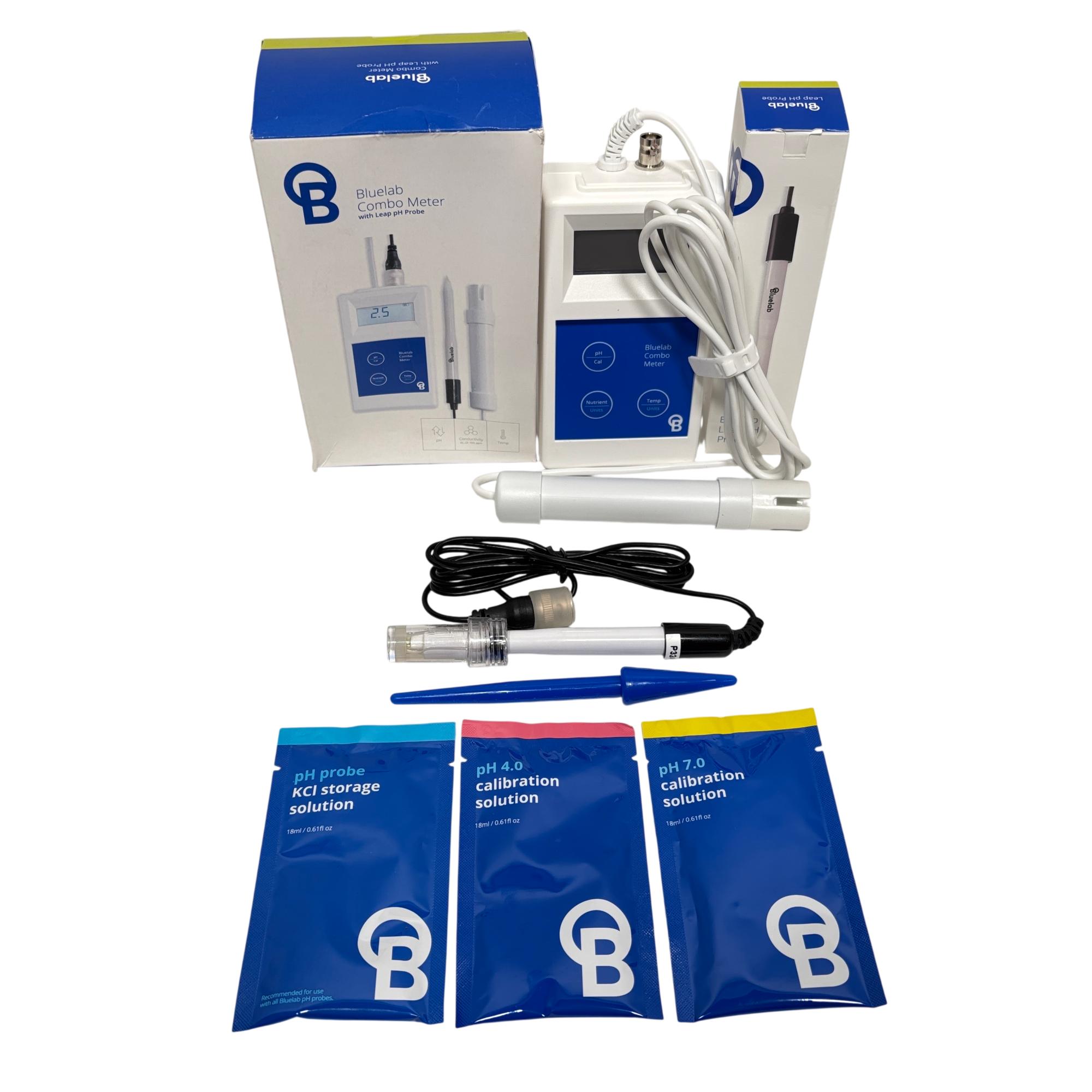 Bluelab METCOMPLUS pH / Temperature / Nutrient Level Combo Meter/Leap Probe