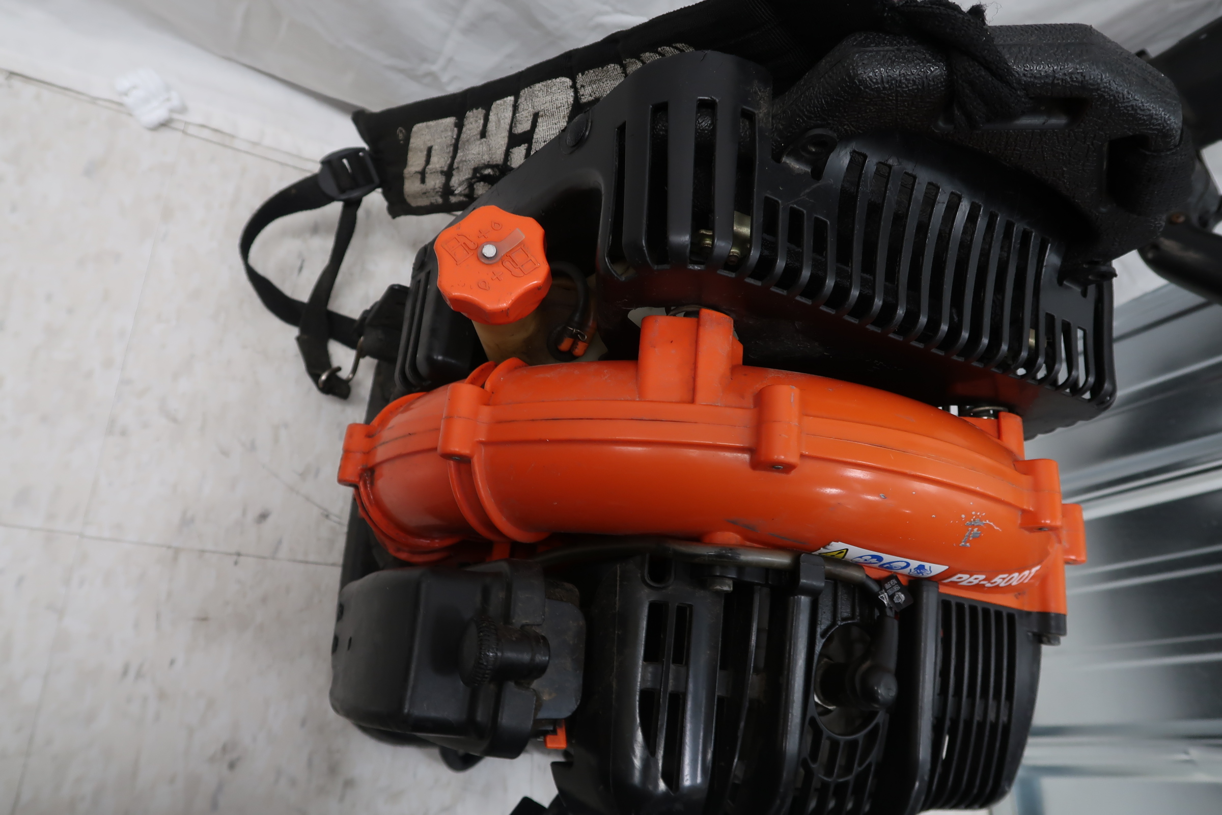 Echo Gas Powered 465 cfm 50.8 cc Backpack Blower PB 500T In Store Pick ...