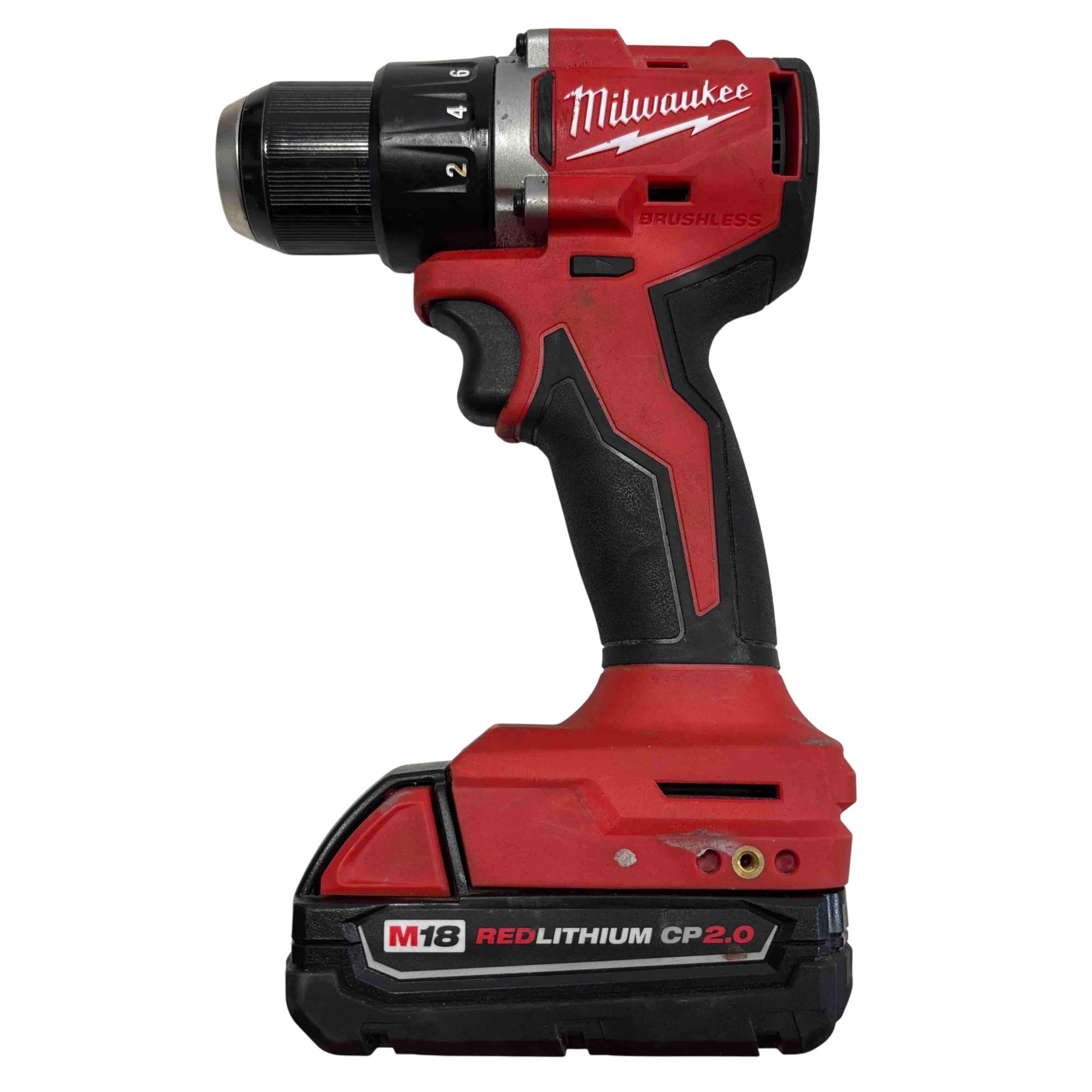 Milwaukee 3601-20 M18 Brushless Cordless Compact 1/2" Drill/Driver