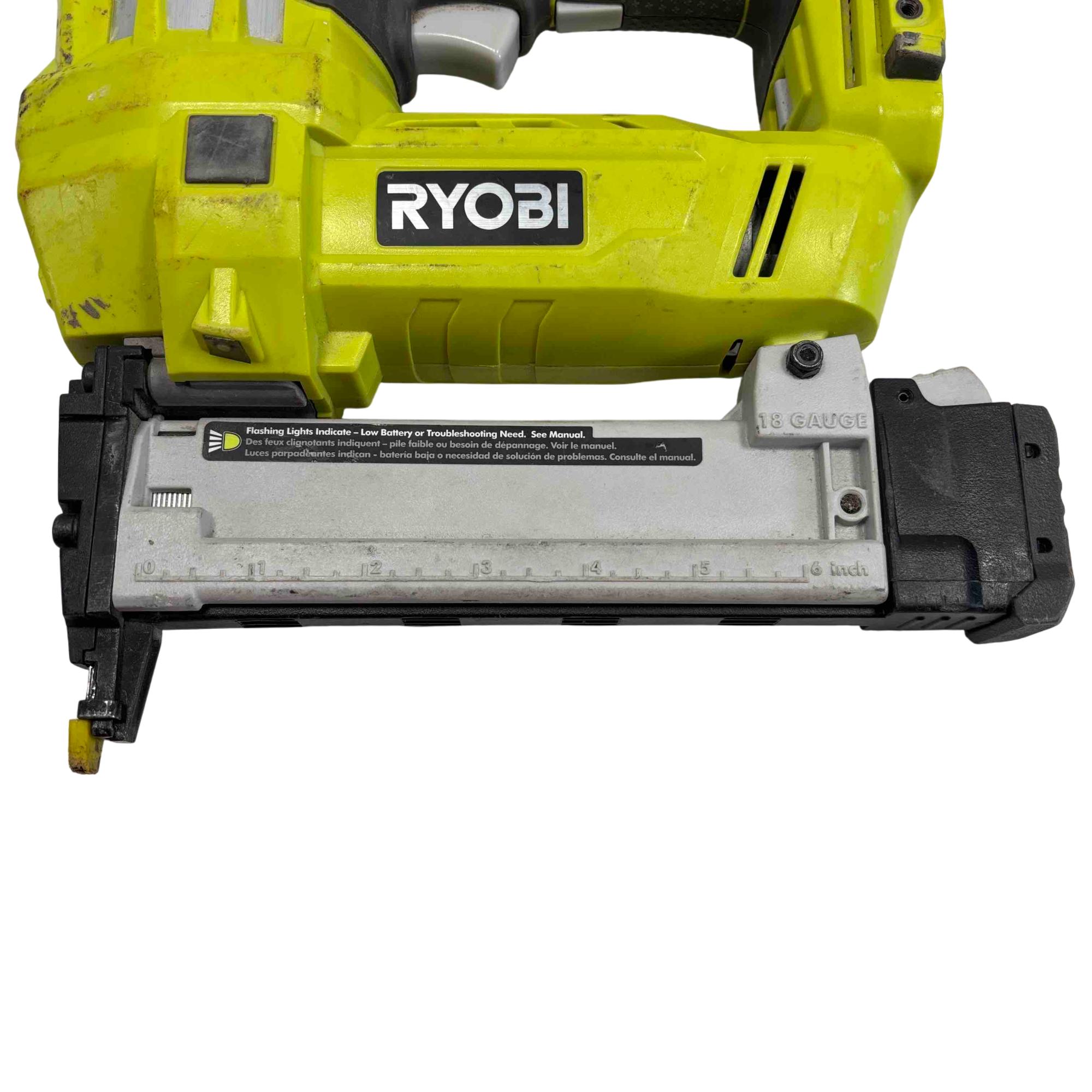 Ryobi P360 ONE+ 18V Cordless AirStrike 18-Gauge Narrow Crown Stapler