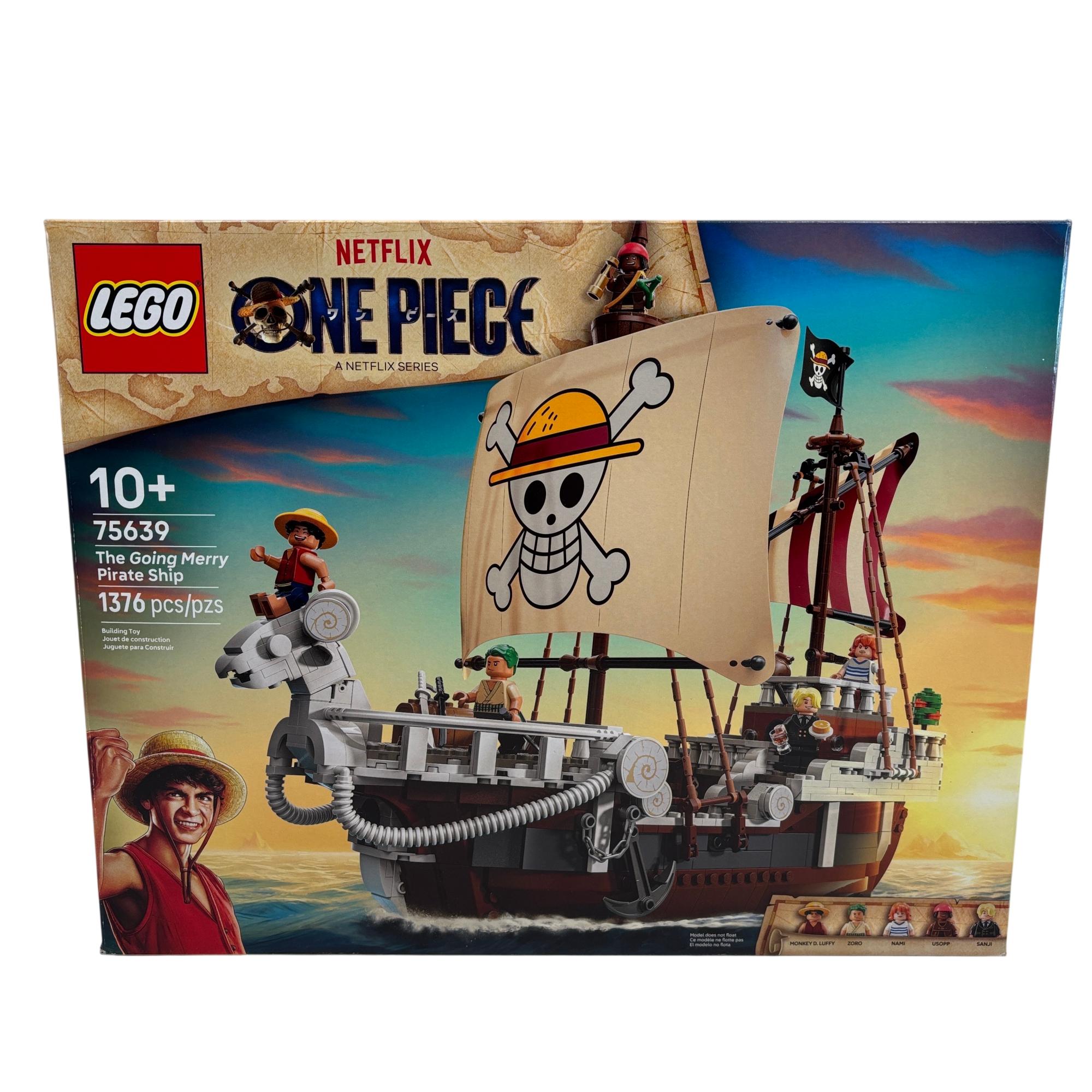 LEGO One Piece The Going Merry Pirate Ship 75639 1376 Pieces Building ...