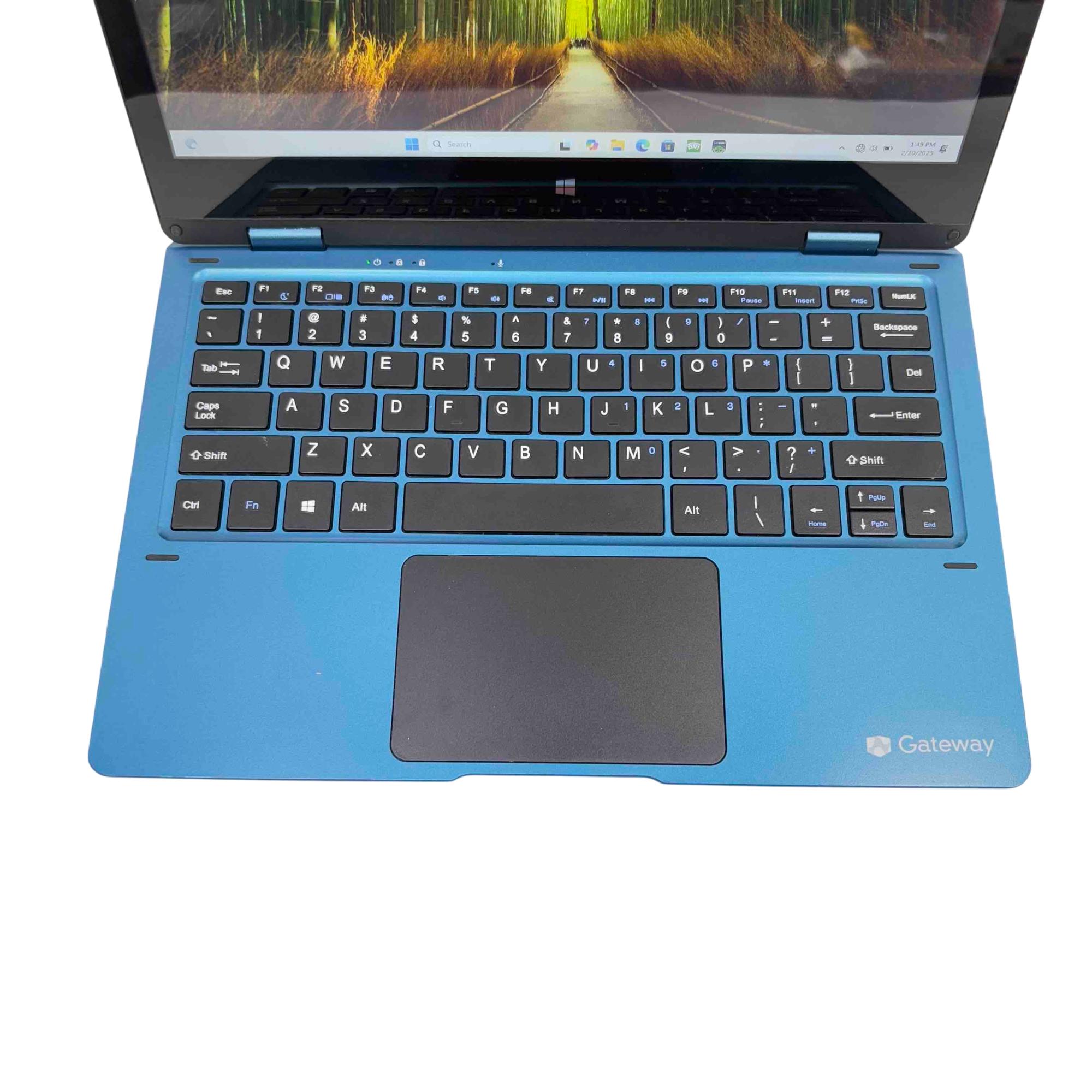 Gateway GWTC116-2BL Win 11 Intel Celeron N4020 1.1GHz 4GB RAM 64GB eMMC ...