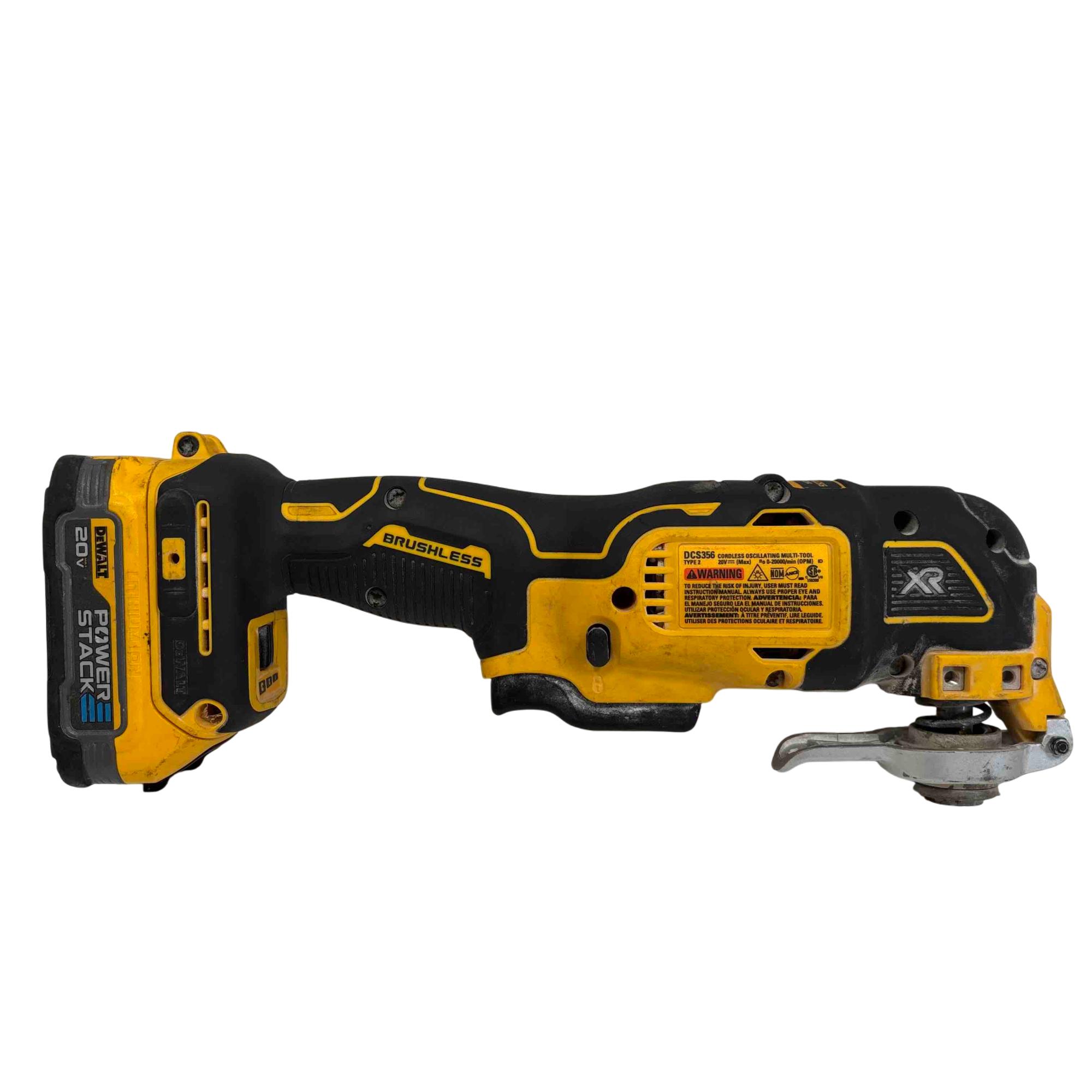DeWalt DCS356 20V MAX XR Brushless Cordless 3-Speed Oscillating Multi-Tool