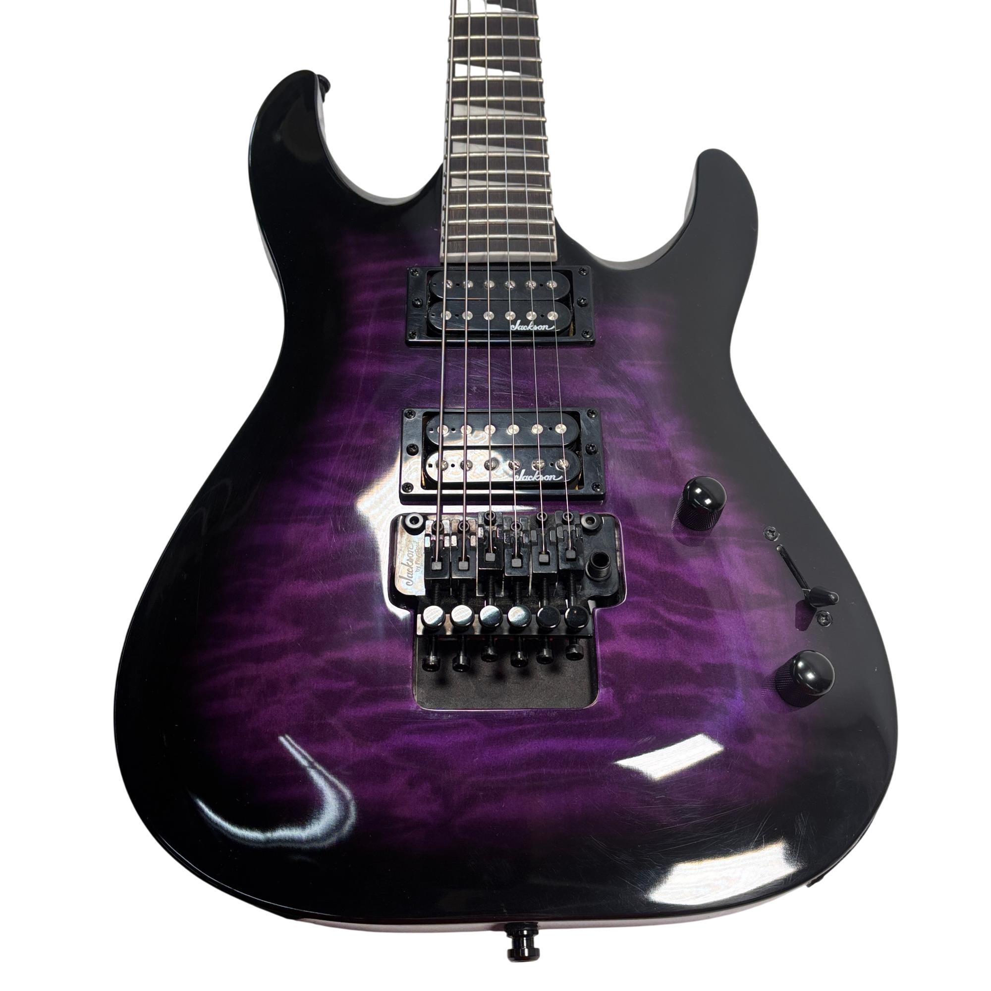 Jackson JS Series Dinky Arch Top JS32Q DKA Purple Electric Guitar ...