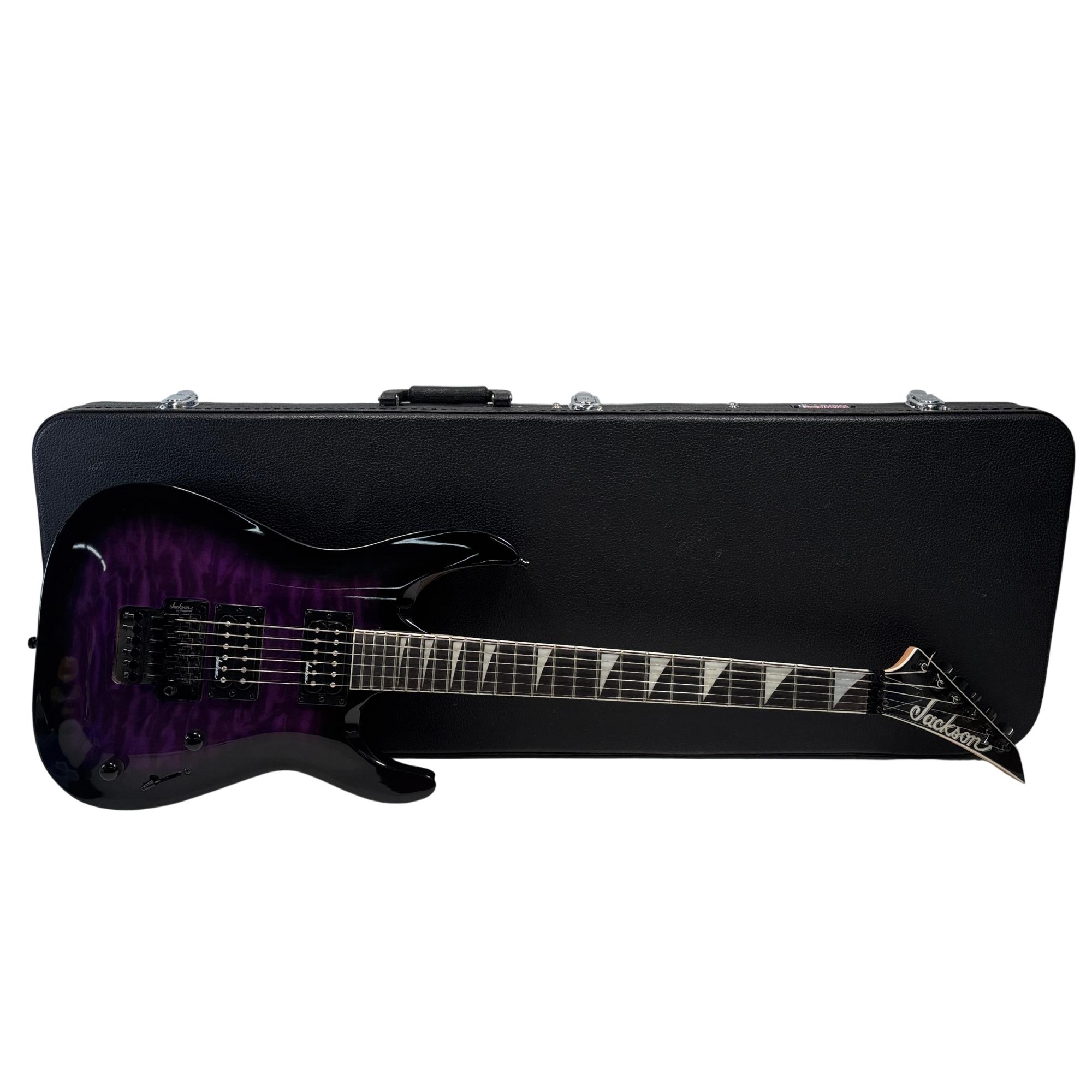 Jackson JS Series Dinky Arch Top JS32Q DKA Purple Electric Guitar ...