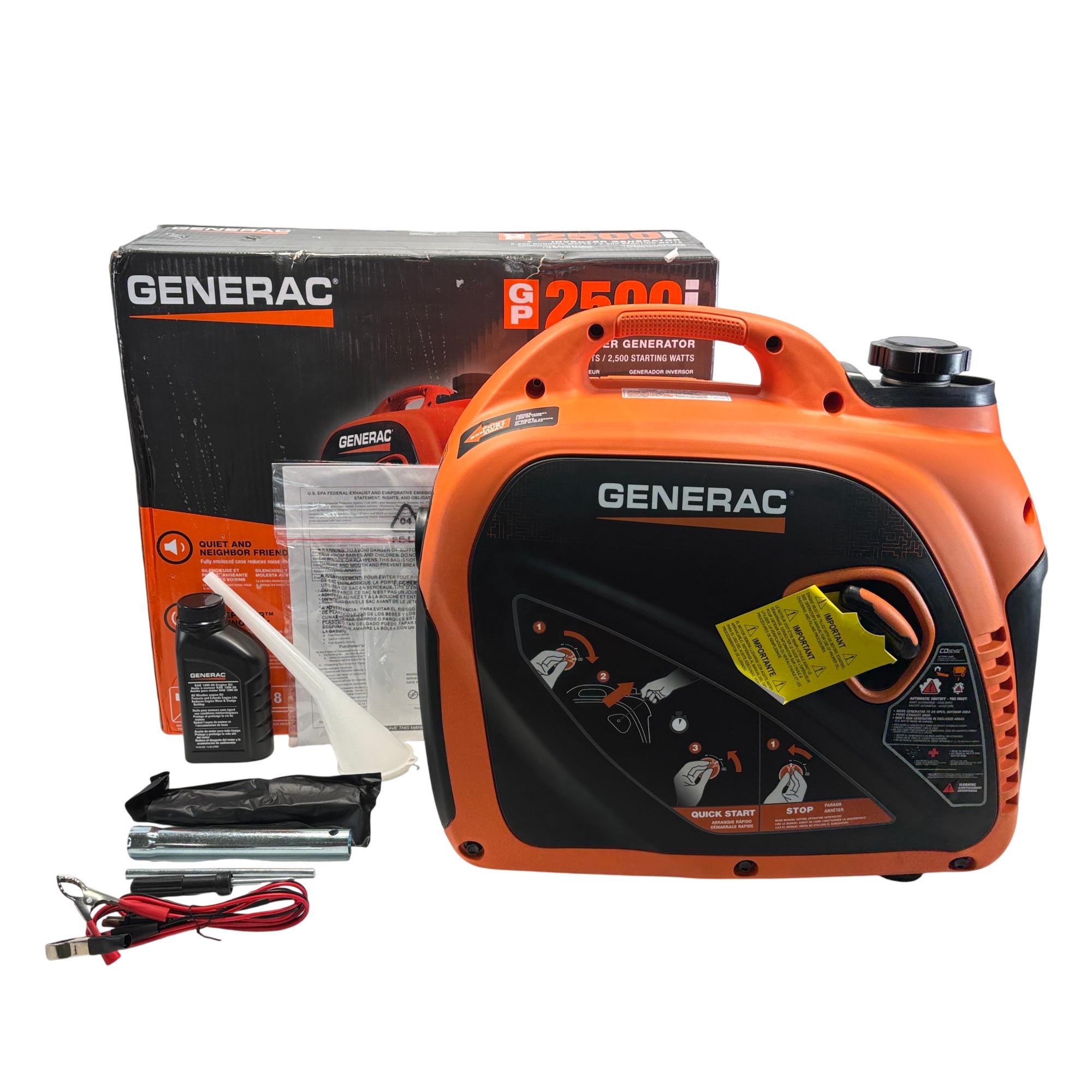 Generac GP2500i Gasoline-Powered Portable Inverter Generator - Local ...