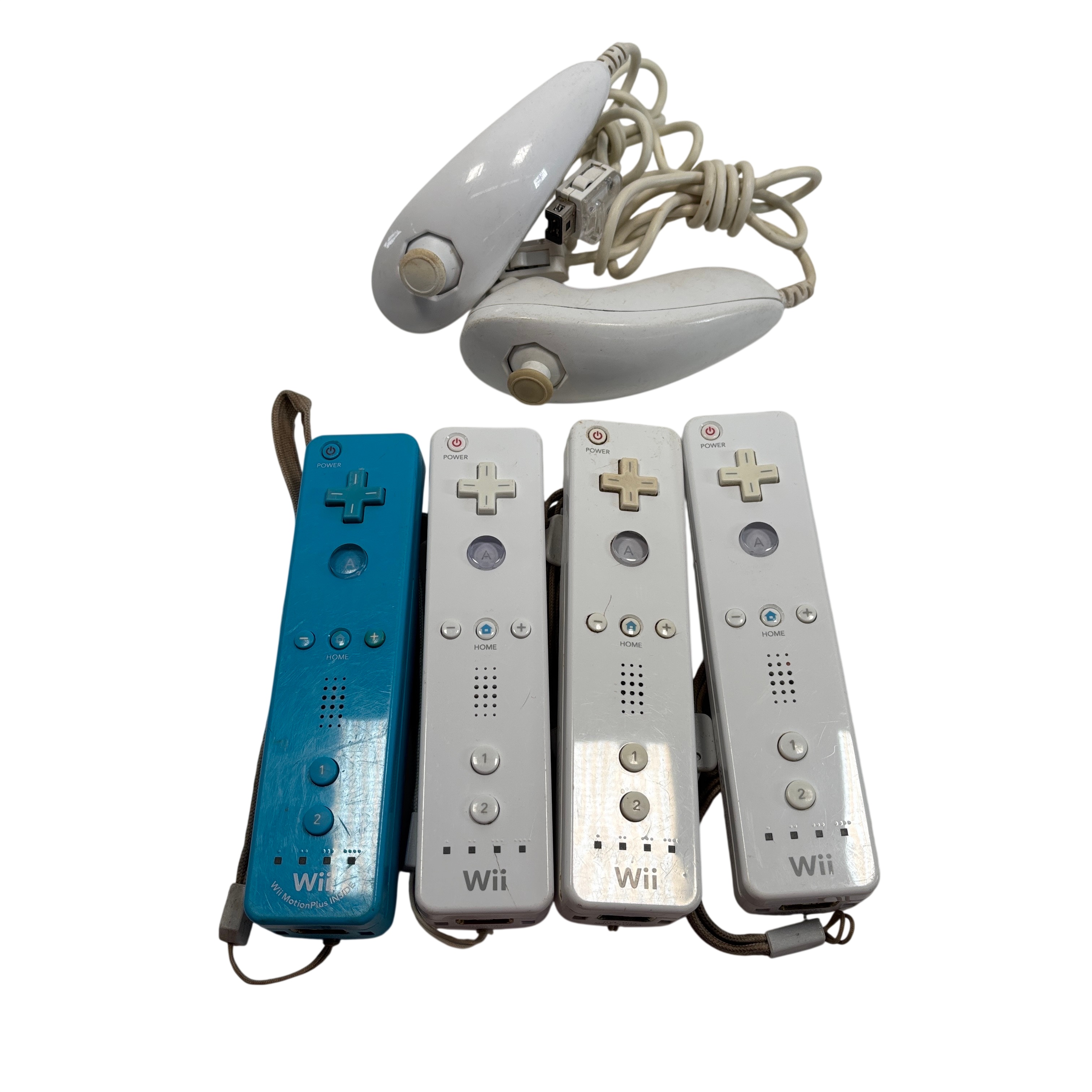 Nintendo Wii RVL-001(USA) 512MB White Video Game Console Bundle - 6075
