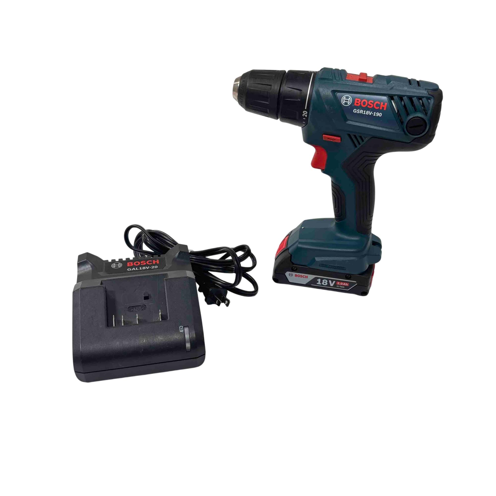 Bosch GSR18V-190B22 18-Volt Lithium-Ion 1/2-in Keyless Cordless Drill