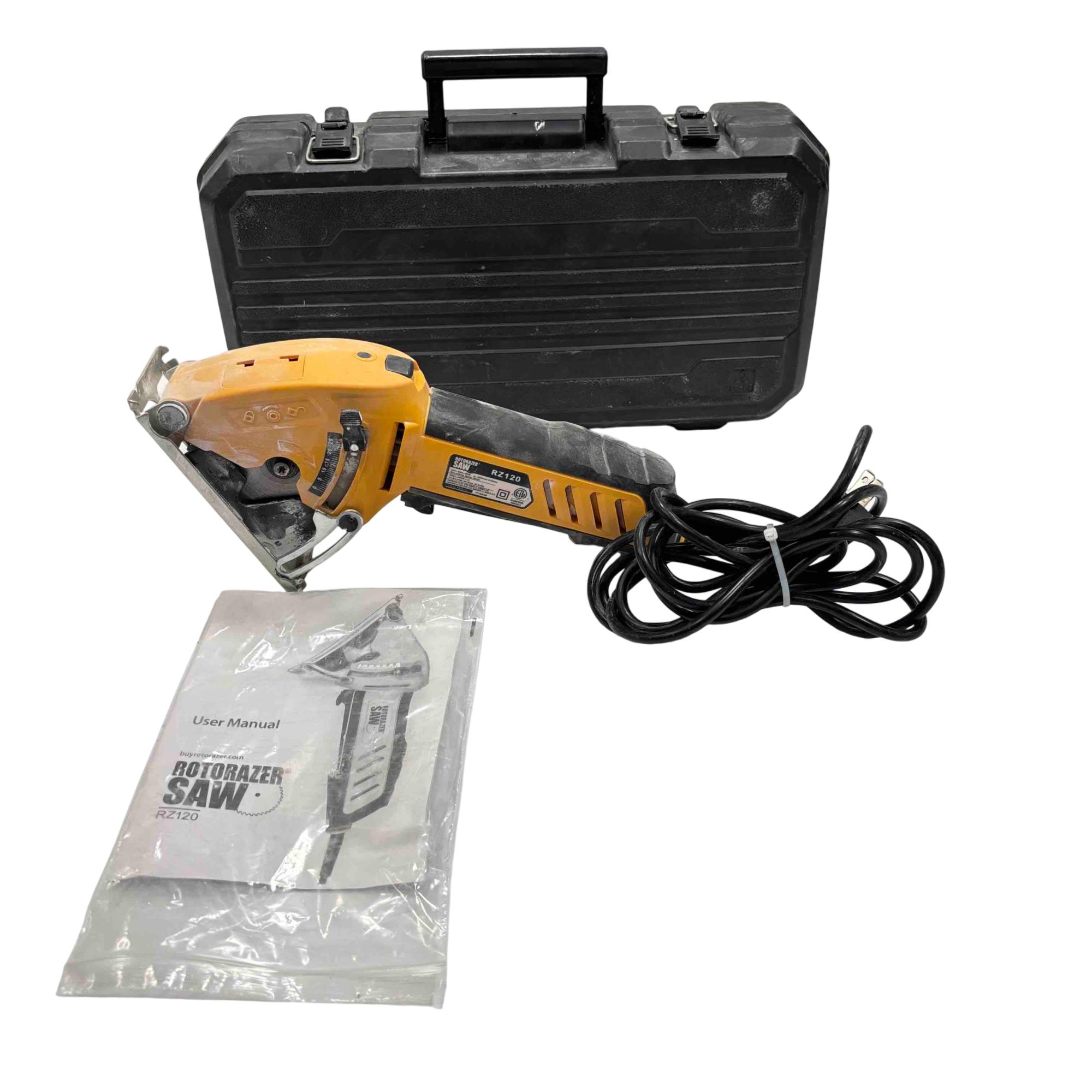 Rotorazer 120-Volt Corded Electric Compact Circular Saw RZ120