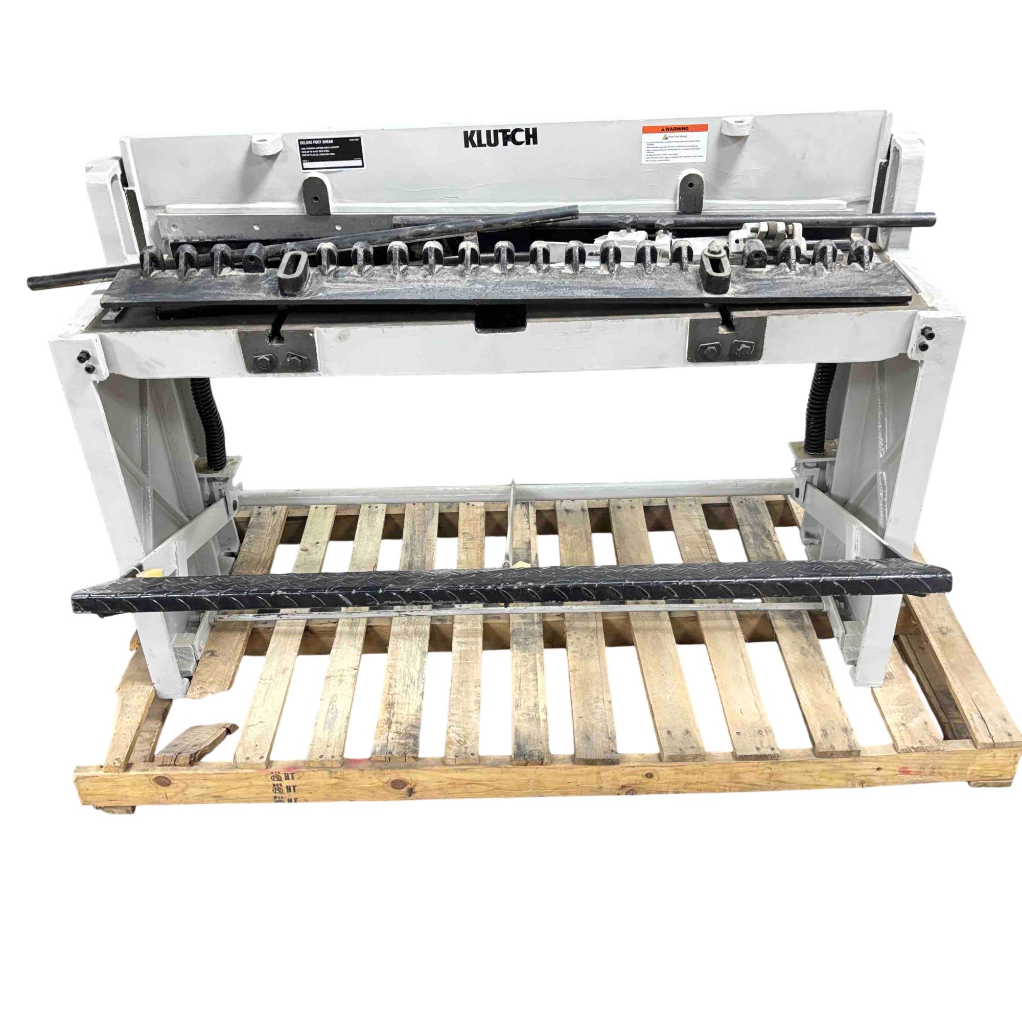 Klutch Deluxe Foot Shear 49677 - 52-Inch Sheet Metal Shear (Local Pick Up)