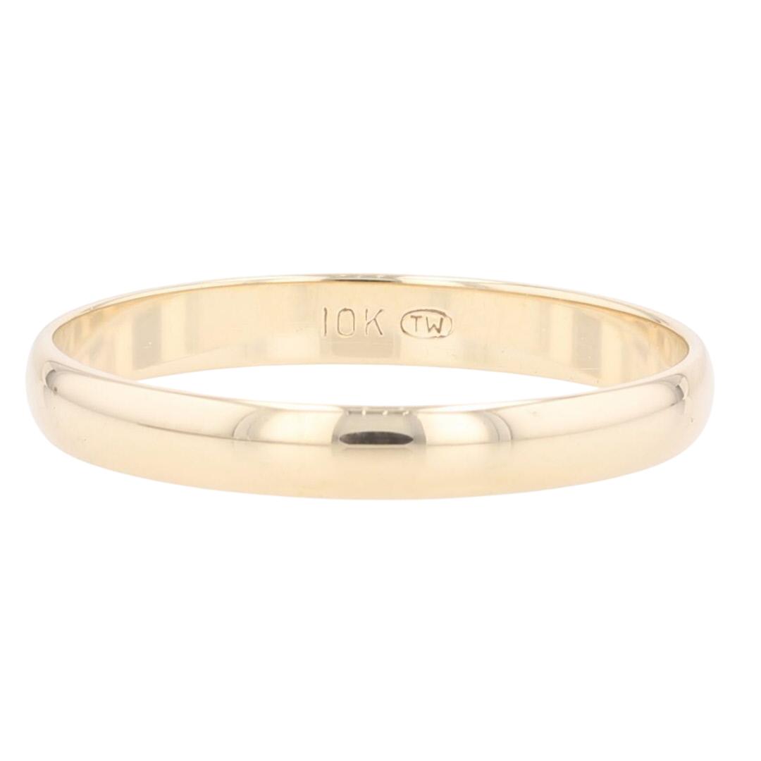 3.1mm Polished Classic Wedding Band Ring 10k Yellow Gold 1.92 Grams ...