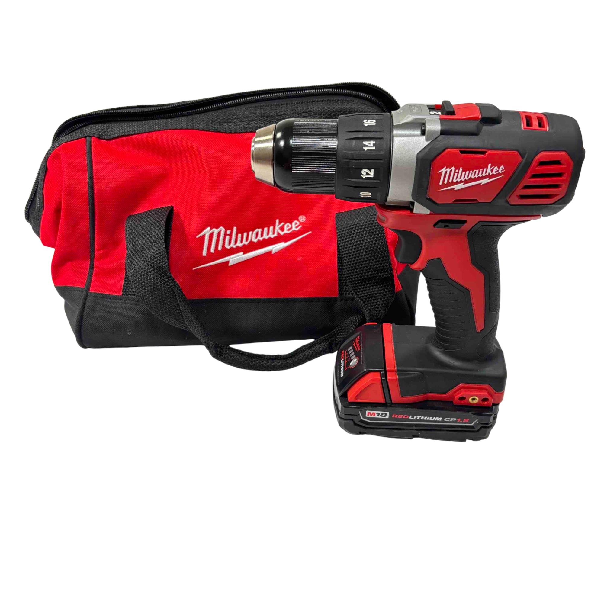 Milwaukee 2606-20 M18 18-Volt Lithium-Ion Cordless 1/2 in. Drill/Driver