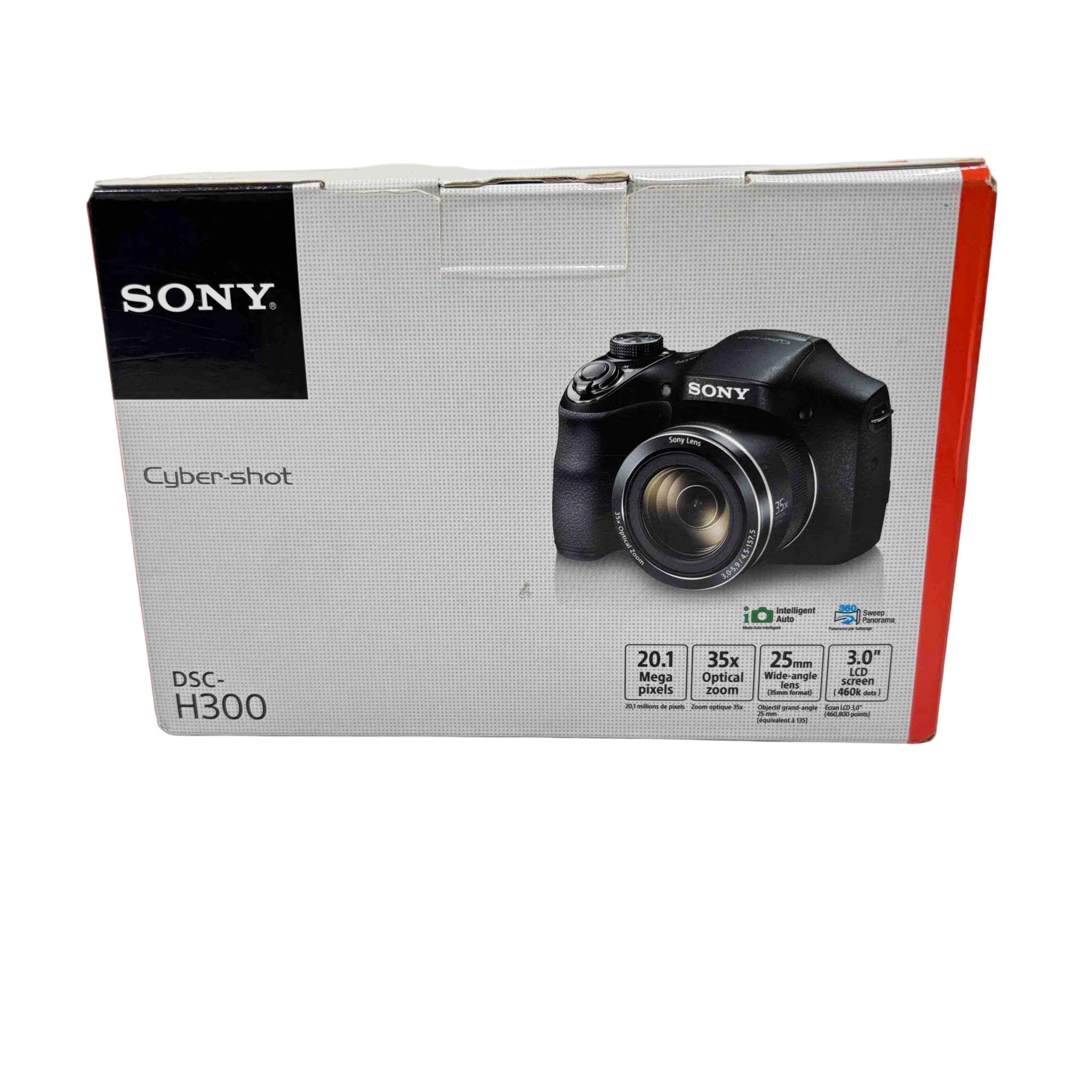 Sony Cyber-Shot DSC-H300 SteadyShot 20.1-Megapixel 3.0" LCD Digital Camera