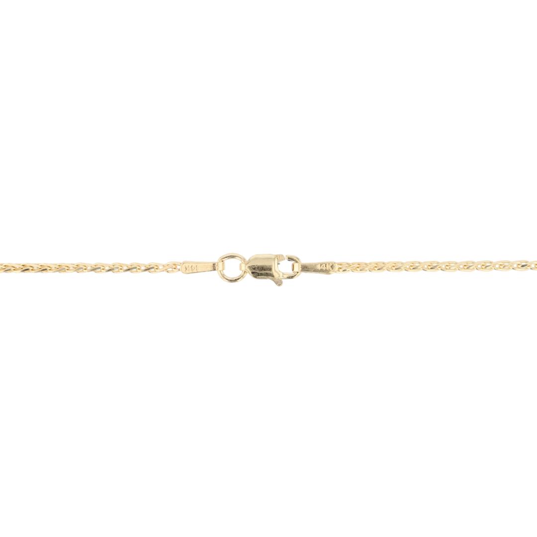 1.3mm Spiga/Wheat Link Chain 18