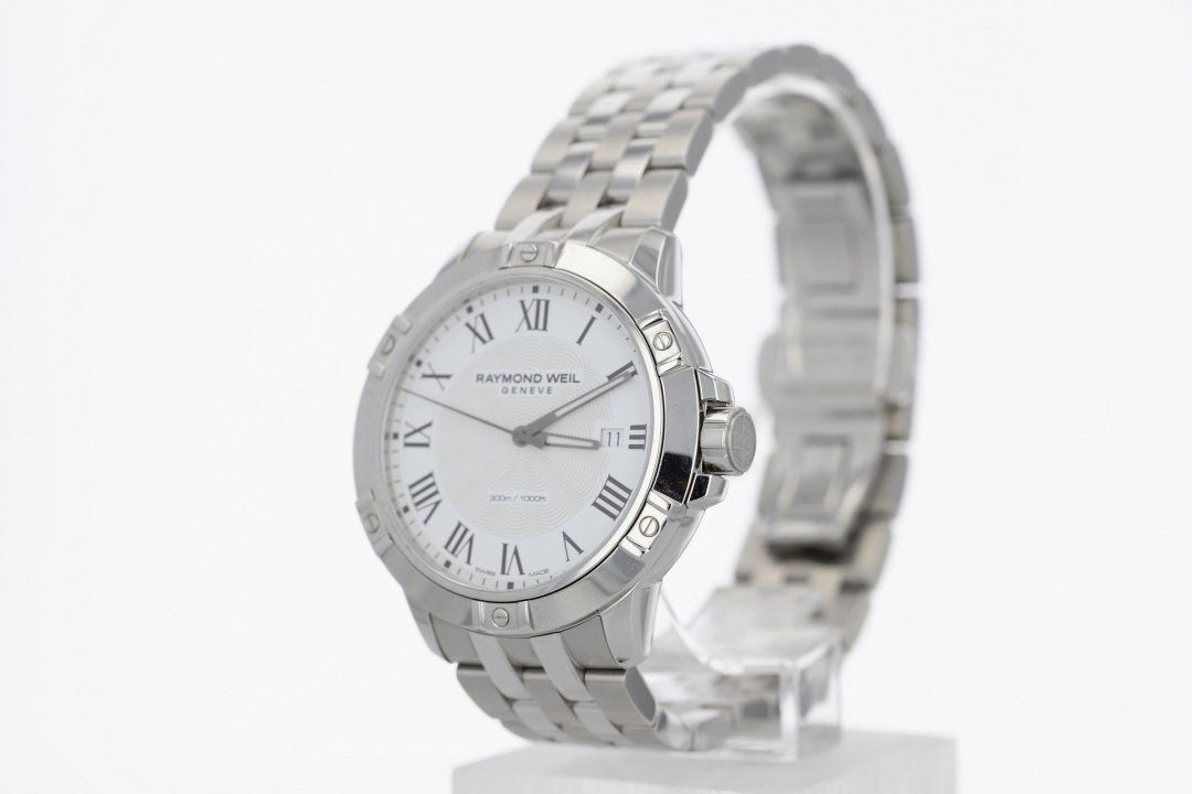 Raymond Weil Tango Classic White Dial Quartz Stainless Steel Men's ...