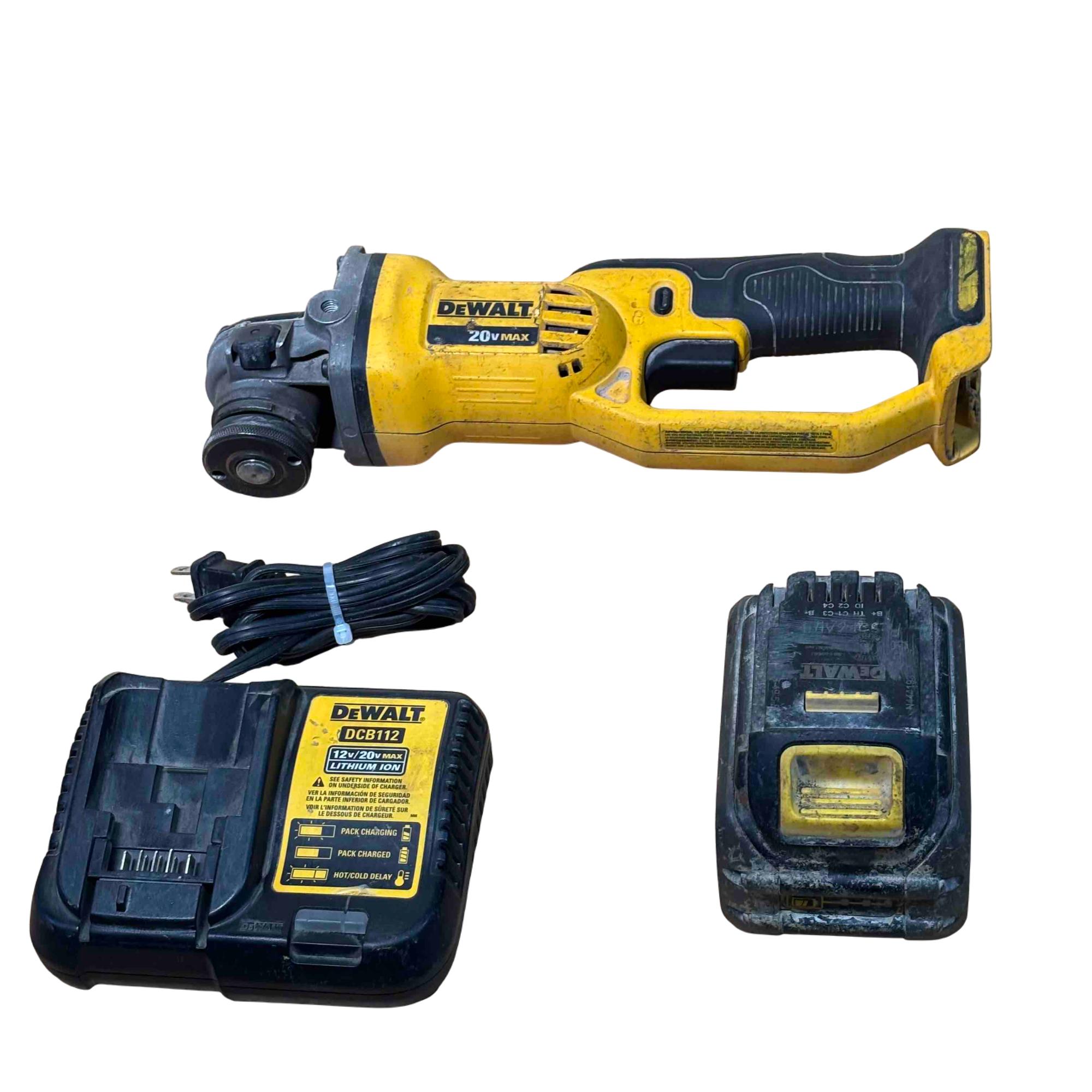 DeWalt DCG412 20V MAX Cordless 4.5" - 5" Angle Grinder